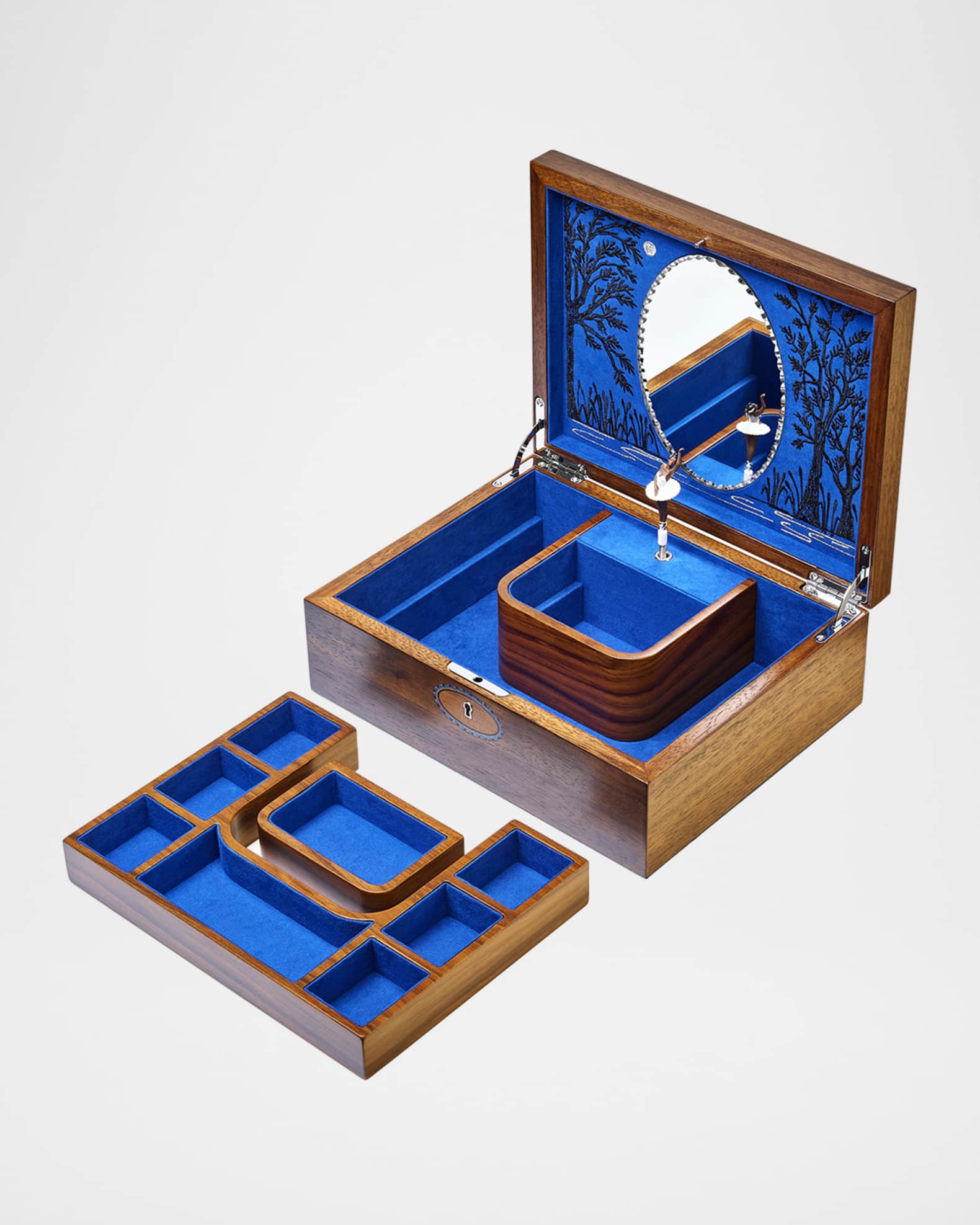 WOLF Ballet Musical Jewelry Box | Neiman Marcus