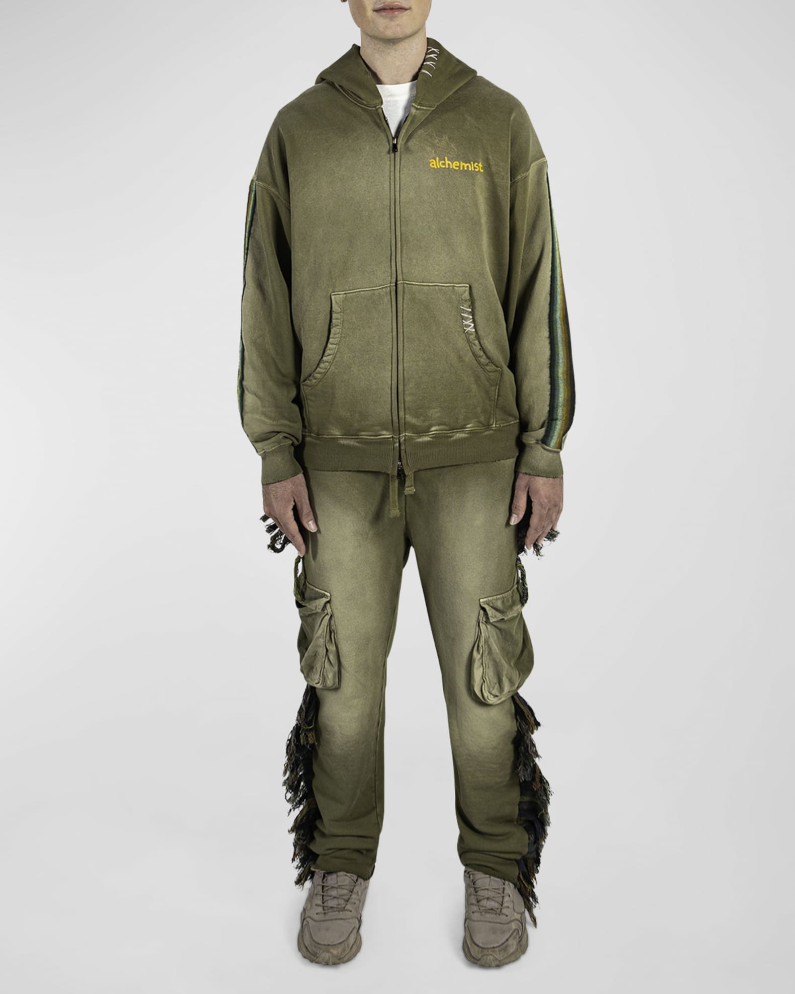 Alchemist Men's Faded Logo Hoodie | Neiman Marcus