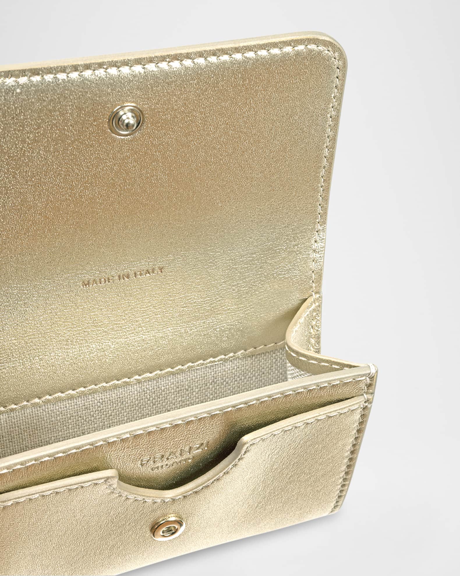 Franzi Luisa Mini Flap Card Holder | Neiman Marcus