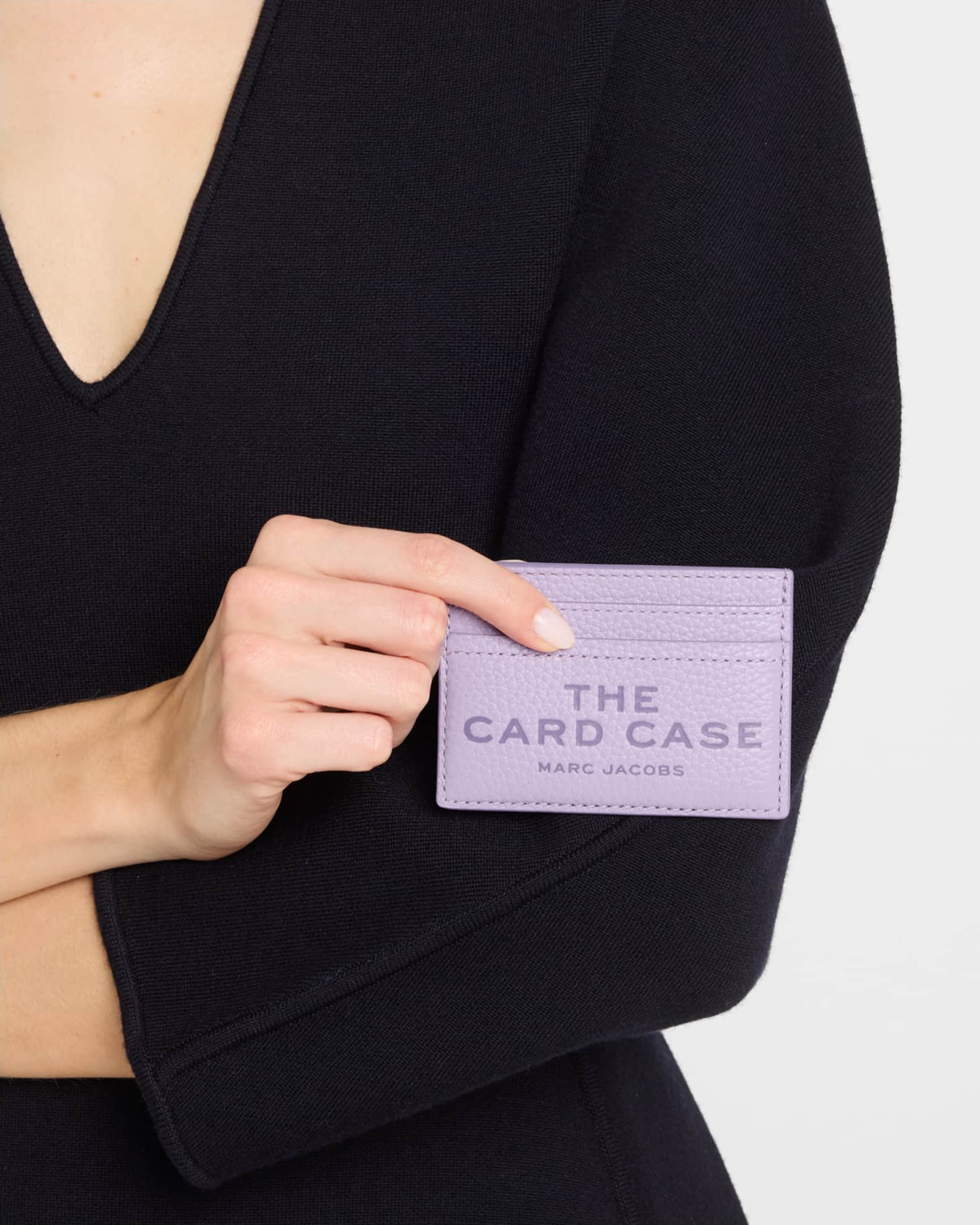 Marc Jacobs The Leather Card Case | Neiman Marcus