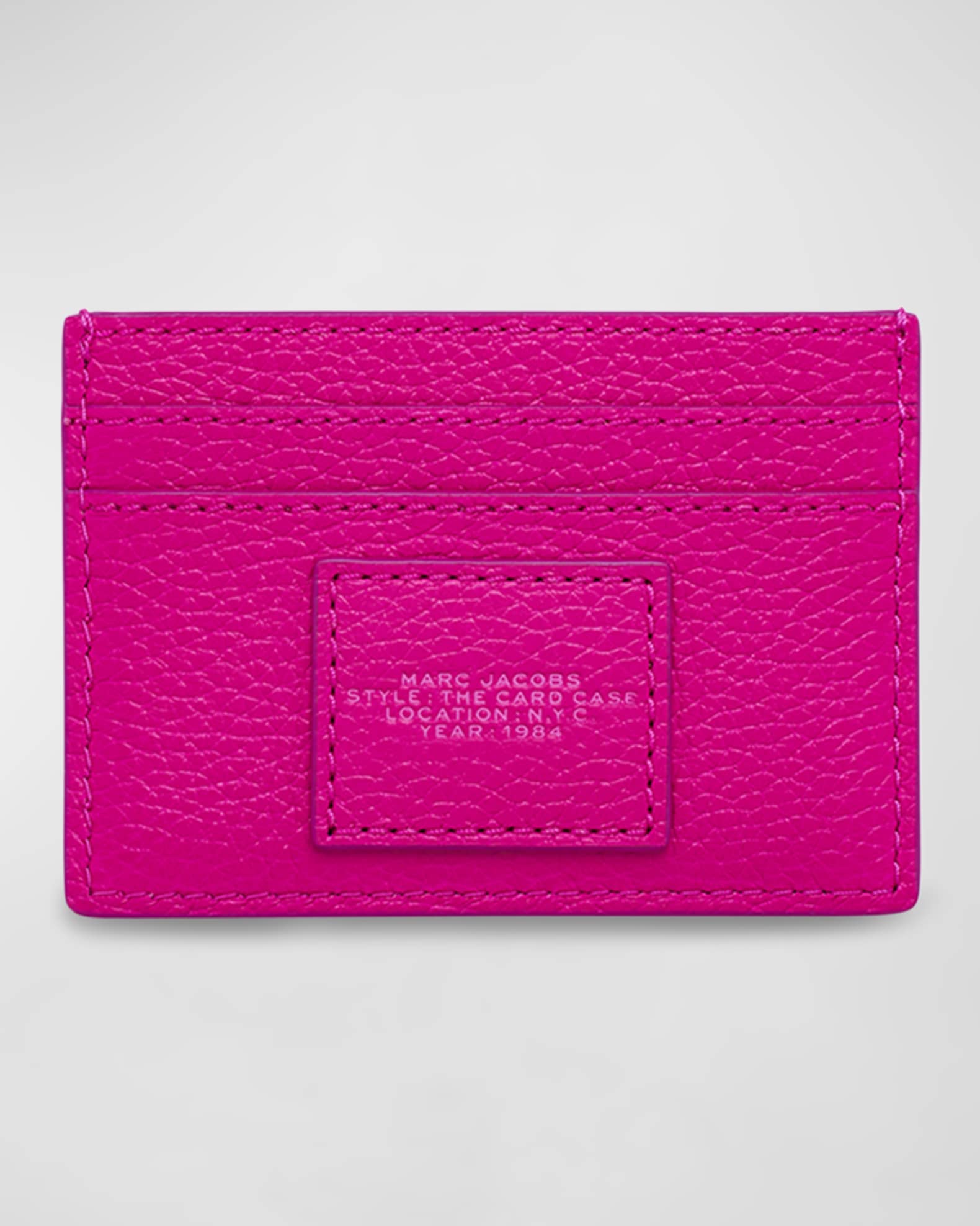 Marc Jacobs The Leather Card Case | Neiman Marcus
