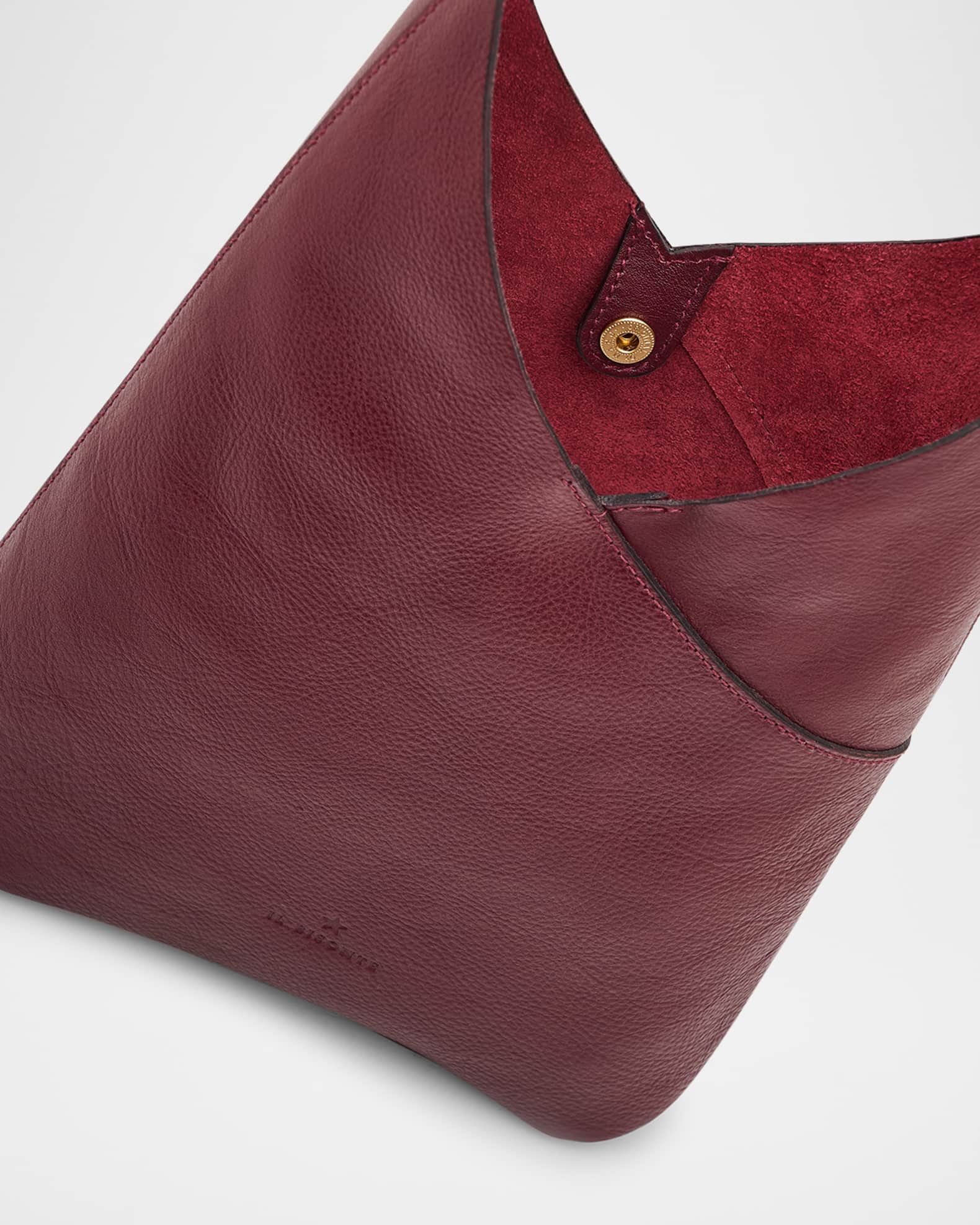 Il Bisonte Malibu Leather Shoulder Bag | Neiman Marcus