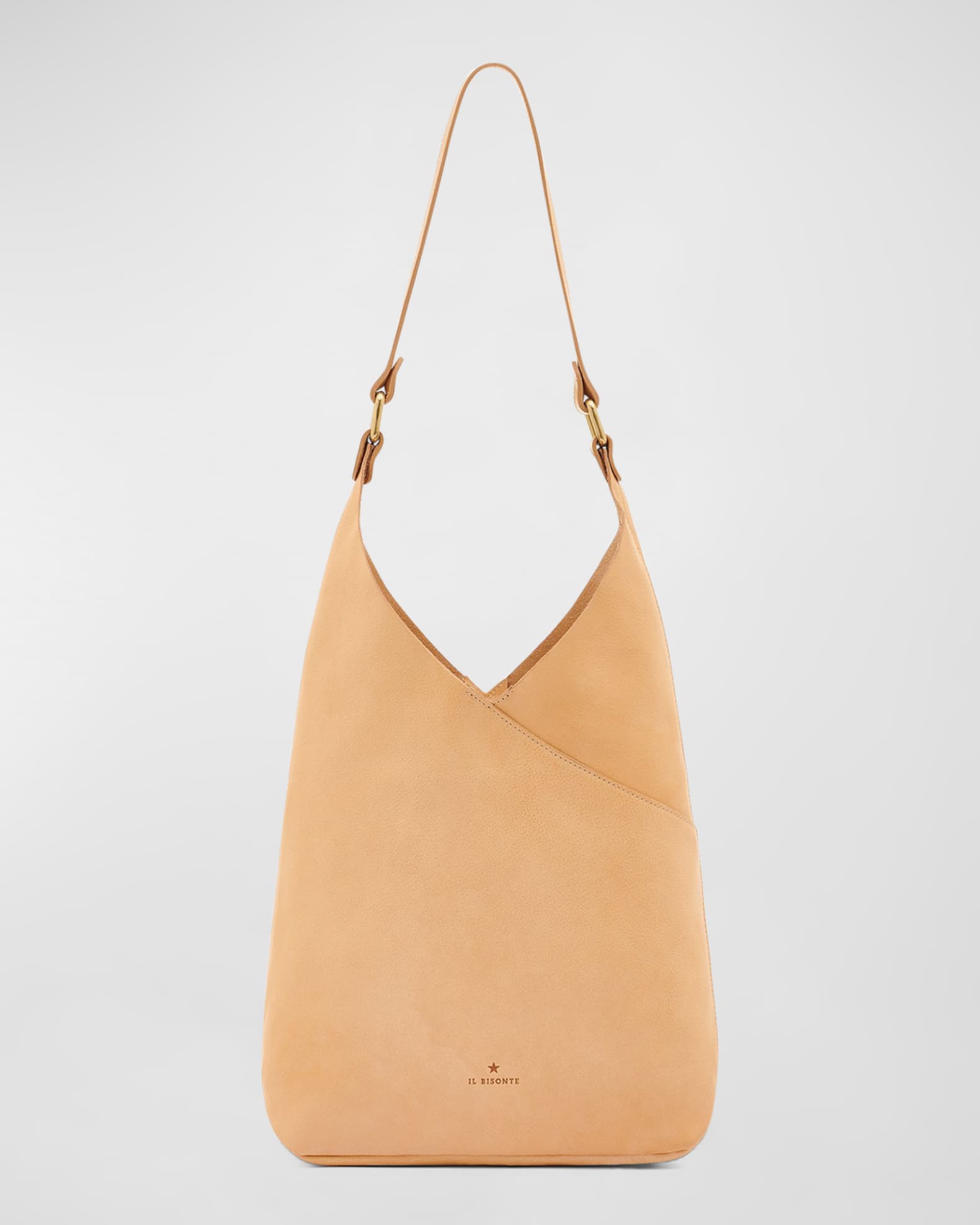 Il Bisonte Malibu Leather Shoulder Bag | Neiman Marcus
