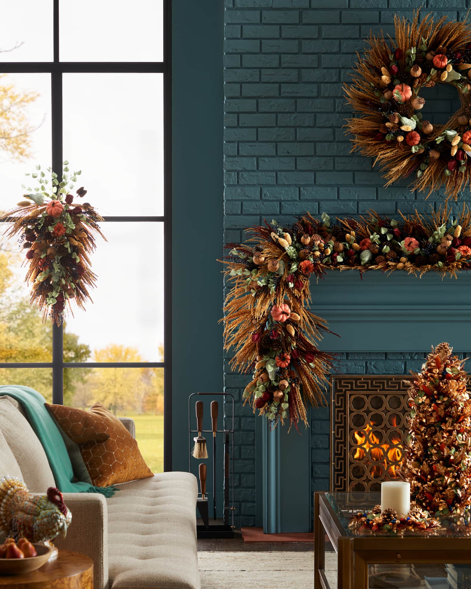 Salzburg Creations 24" Gracious Harvest Christmas Tree | Neiman Marcus