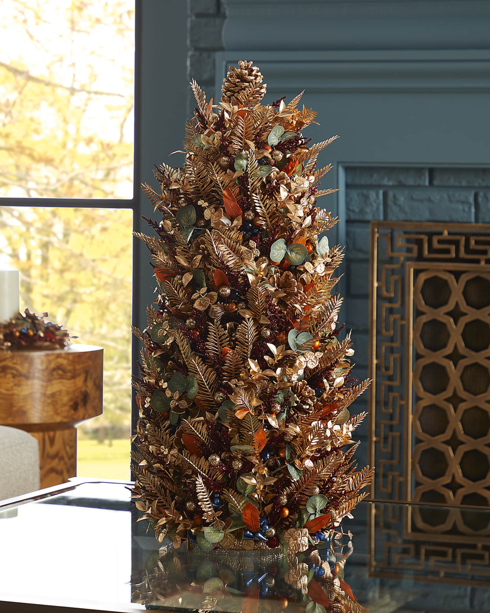 Salzburg Creations 24" Gracious Harvest Christmas Tree | Neiman Marcus