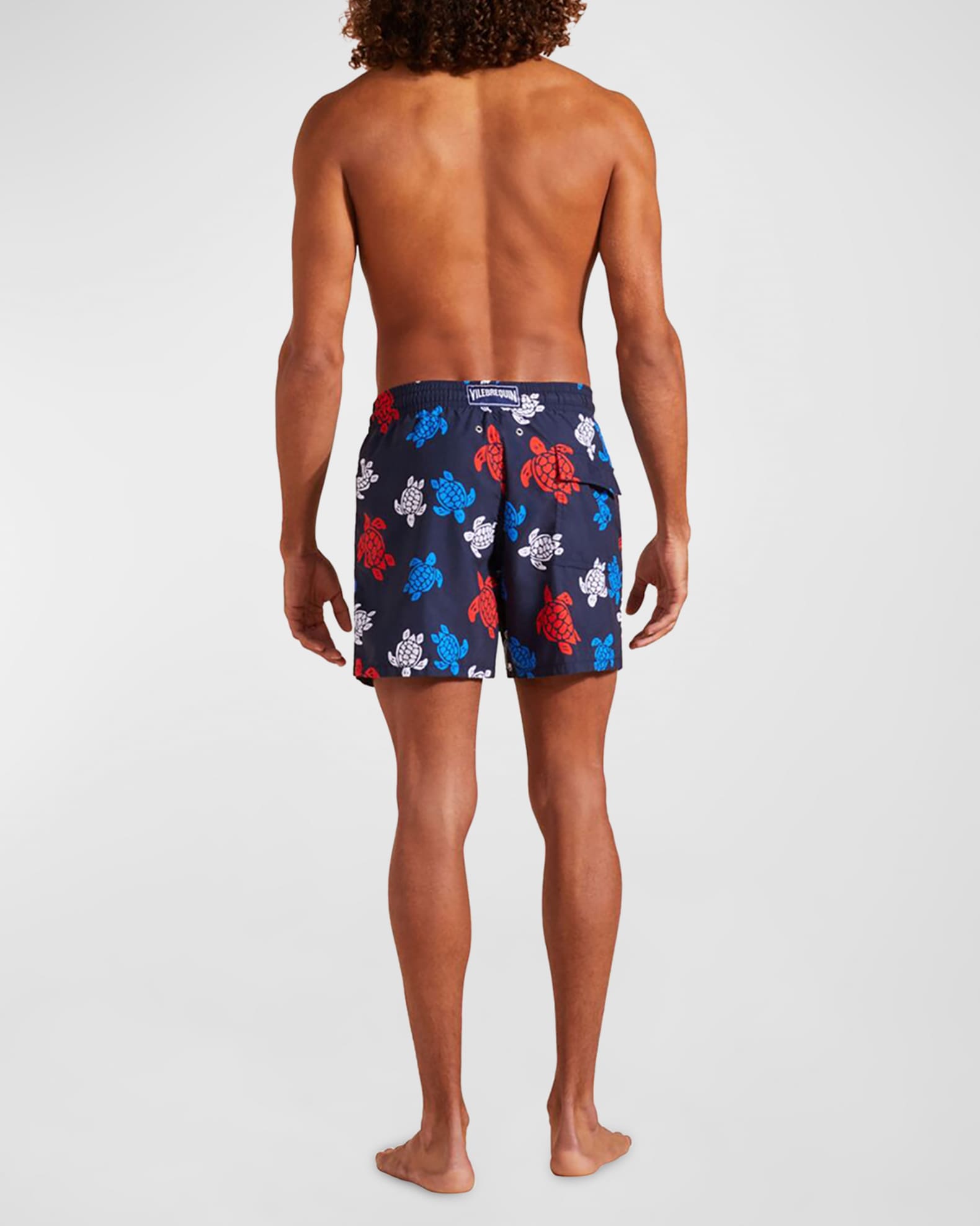 Vilebrequin Men's Tortues Multicolores Swim Trunks | Neiman Marcus
