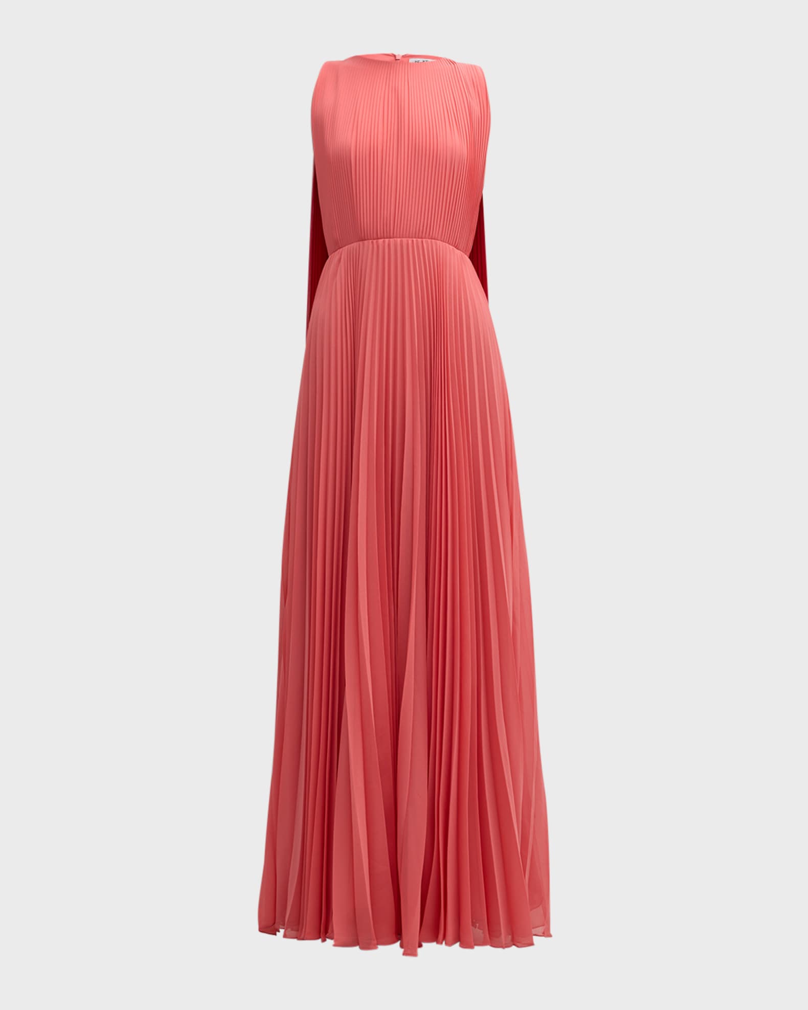 E.Stott Octavia Pleated Draped A-Line Gown | Neiman Marcus