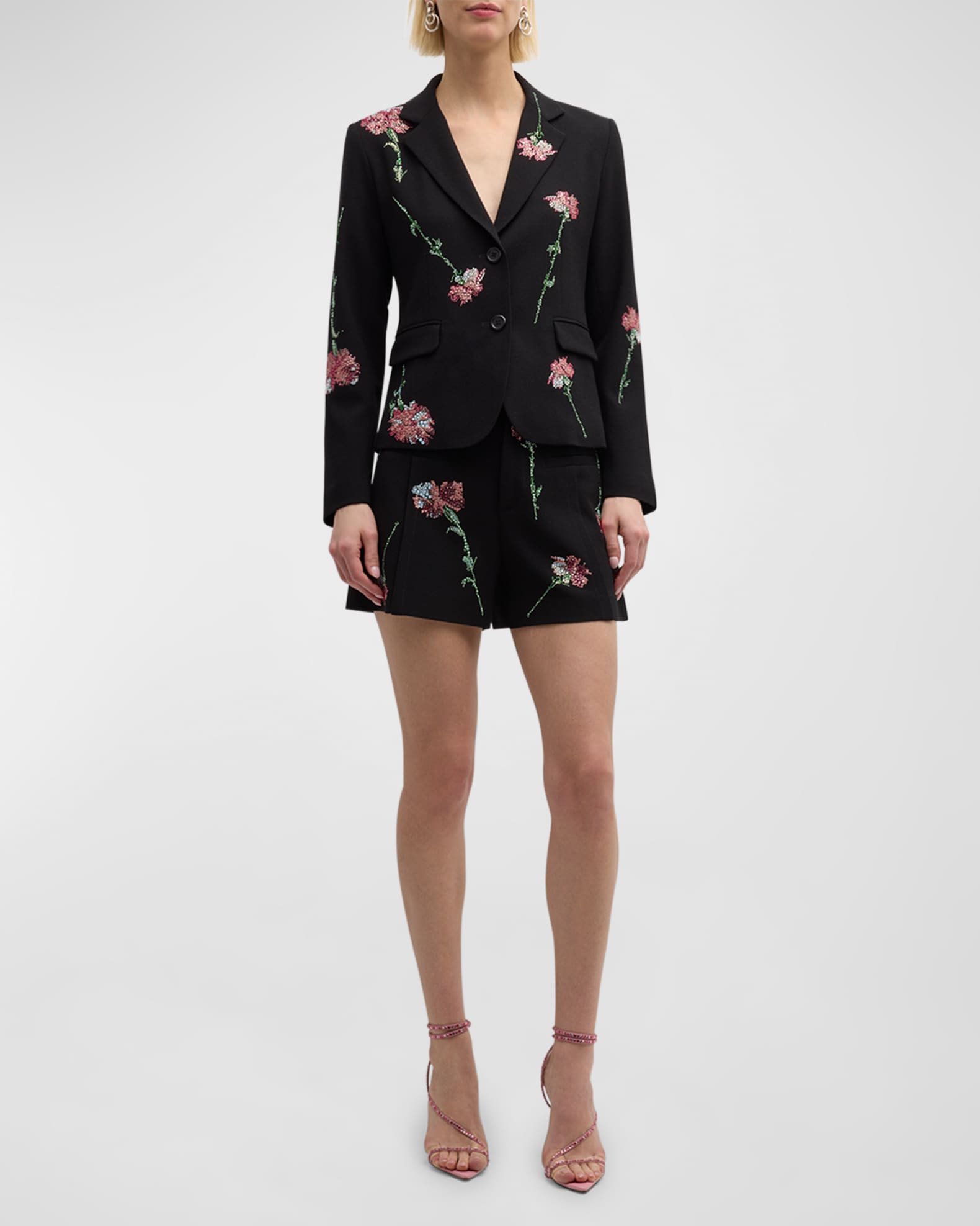 Cecil Beaton Pink Carnation Suit | Neiman Marcus