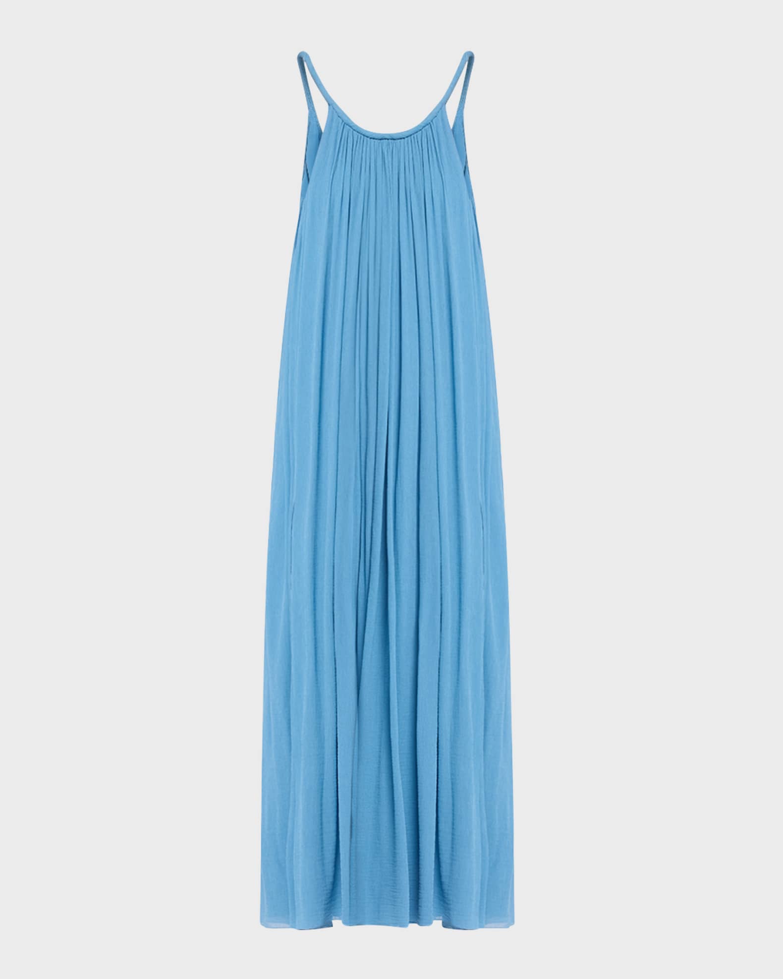 Chloe x High Summer Cotton Silk Maxi Tank Dress | Neiman Marcus
