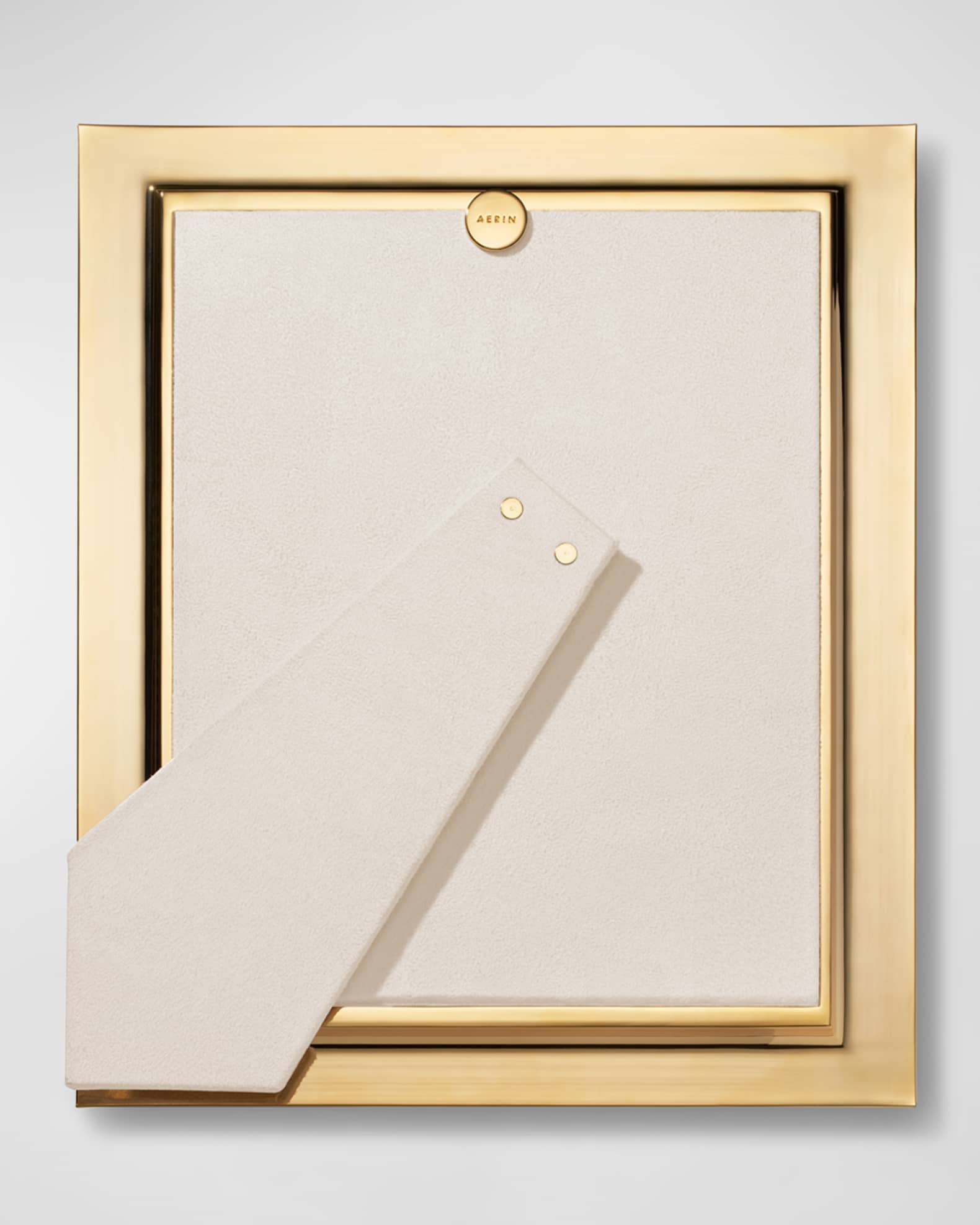 AERIN Lenora 18K Gold-Plated Frame, 8" x 10" | Neiman Marcus