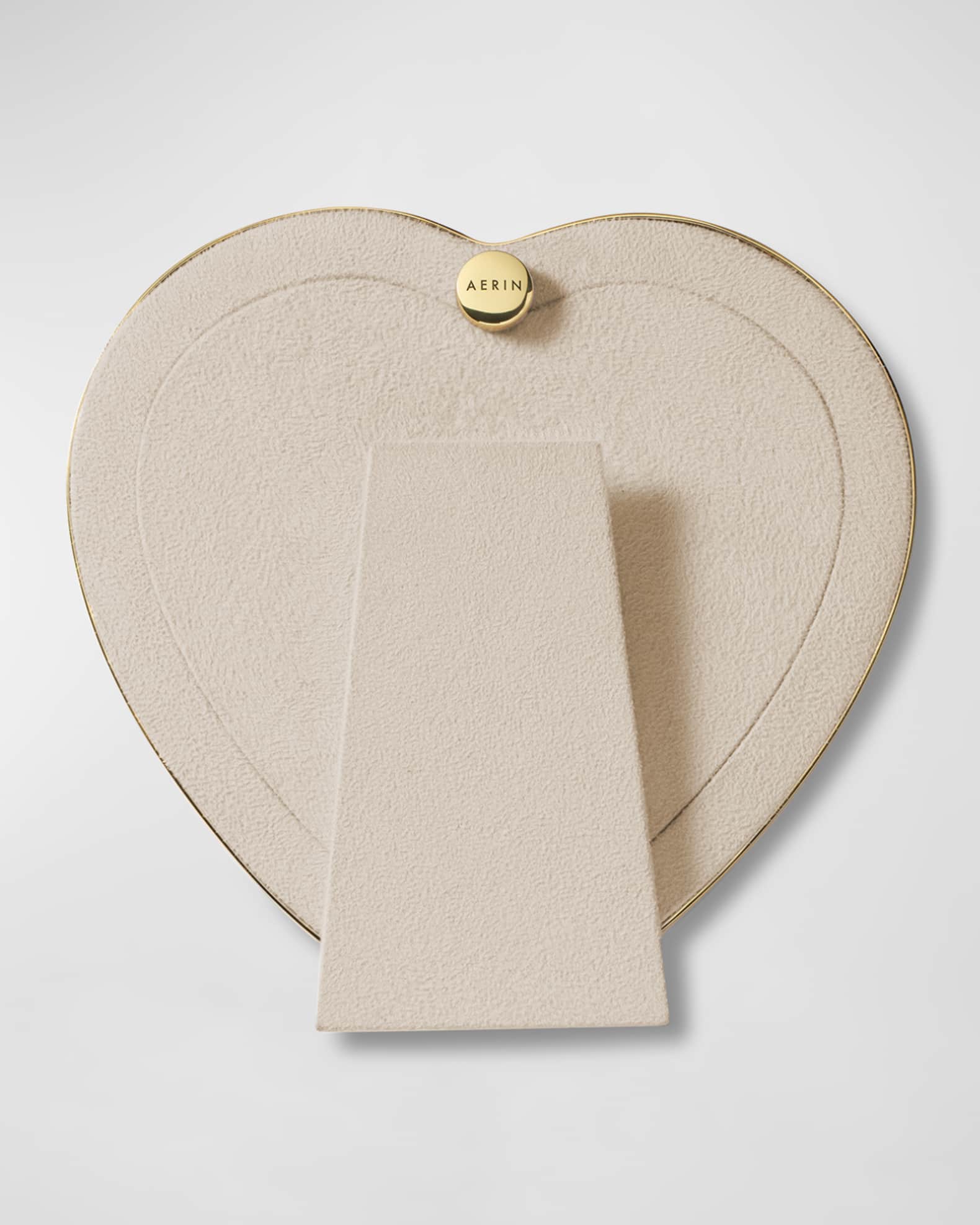 AERIN Augusta Lapis Gemstone Heart Picture Frame | Neiman Marcus