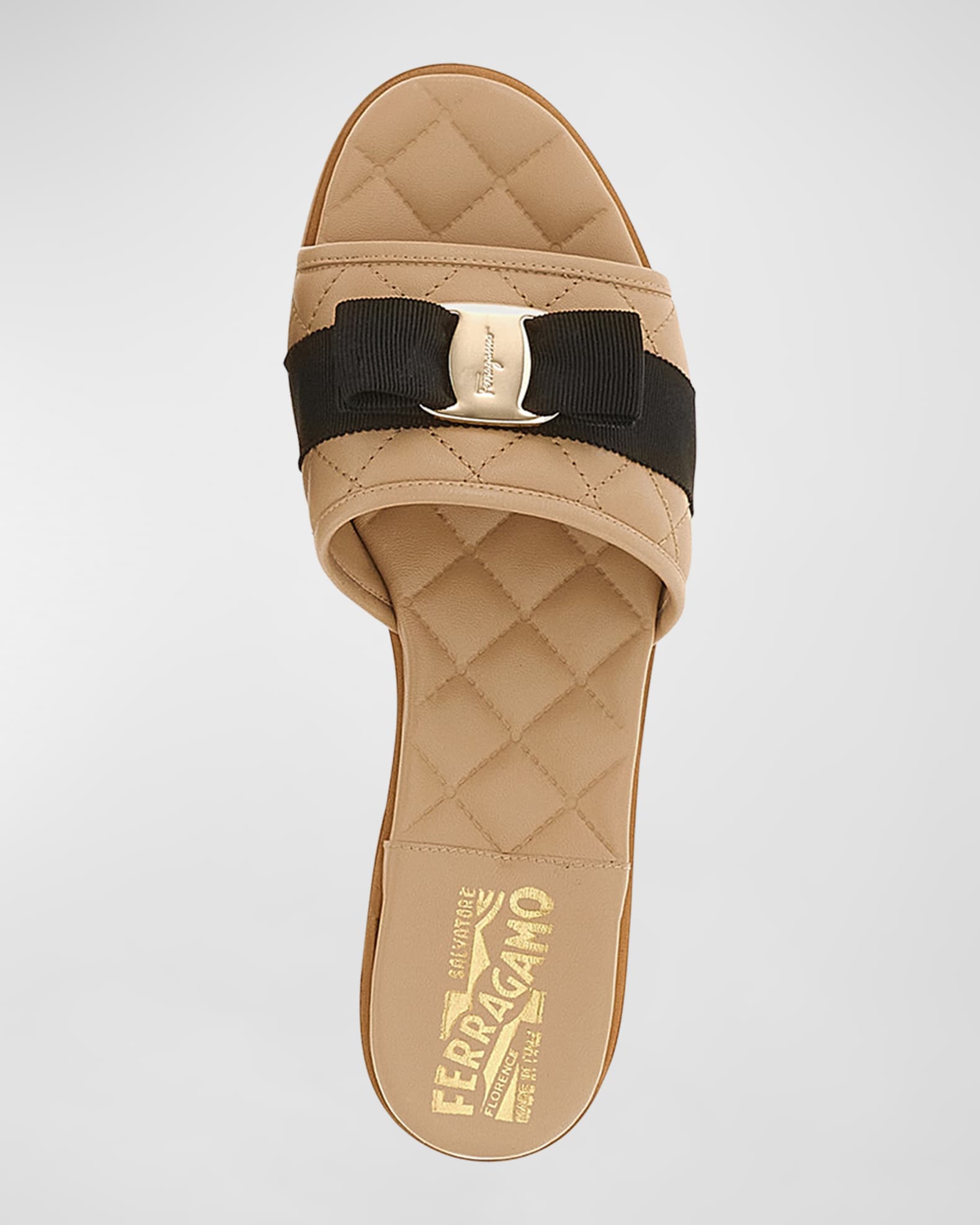 Salvatore ferragamo slide sandals store