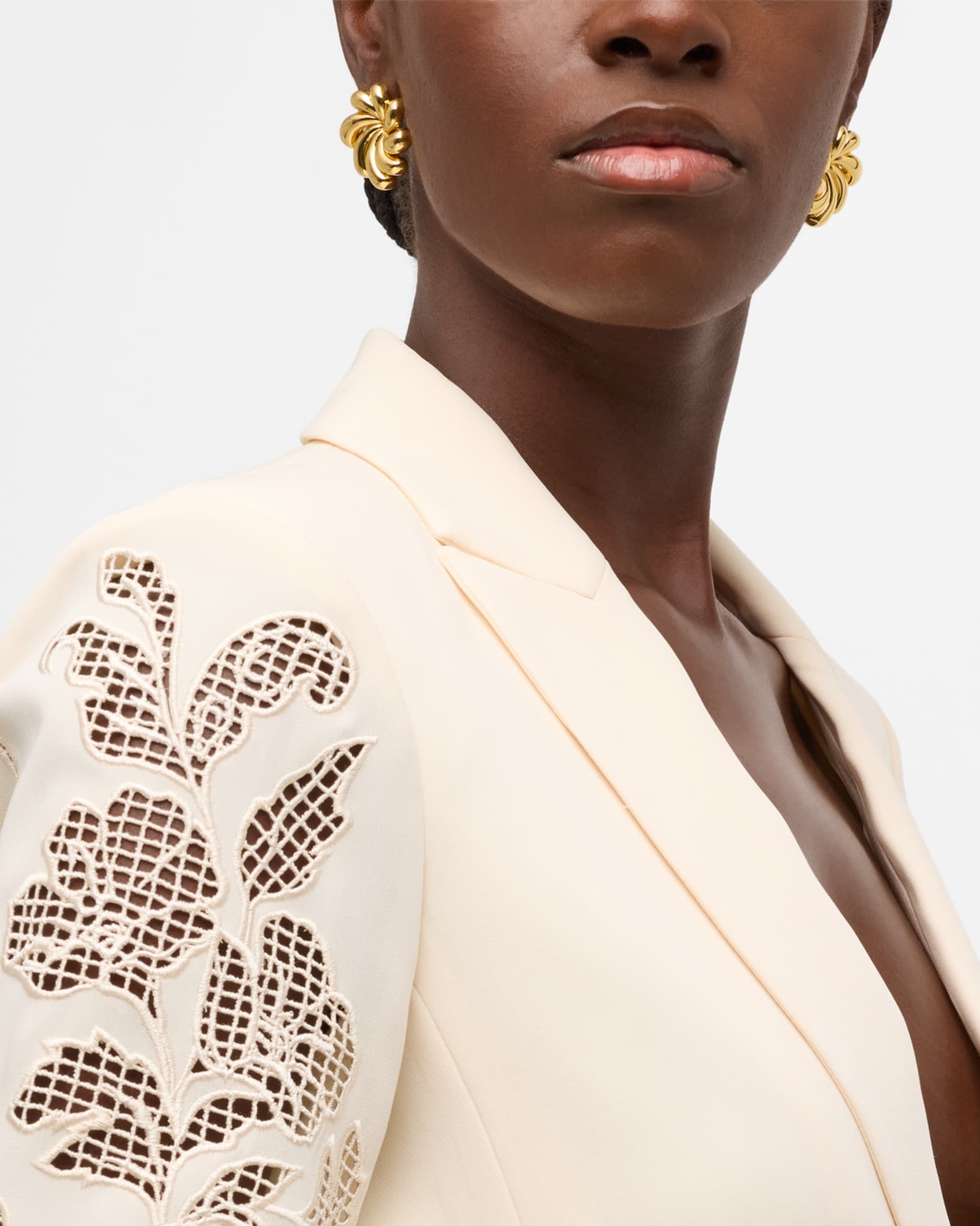 Lele Sadoughi Pinwheel Flower Button Earrings | Neiman Marcus Lele Sadoughi Pinwheel Flower Button Earrings | Neiman Marcus