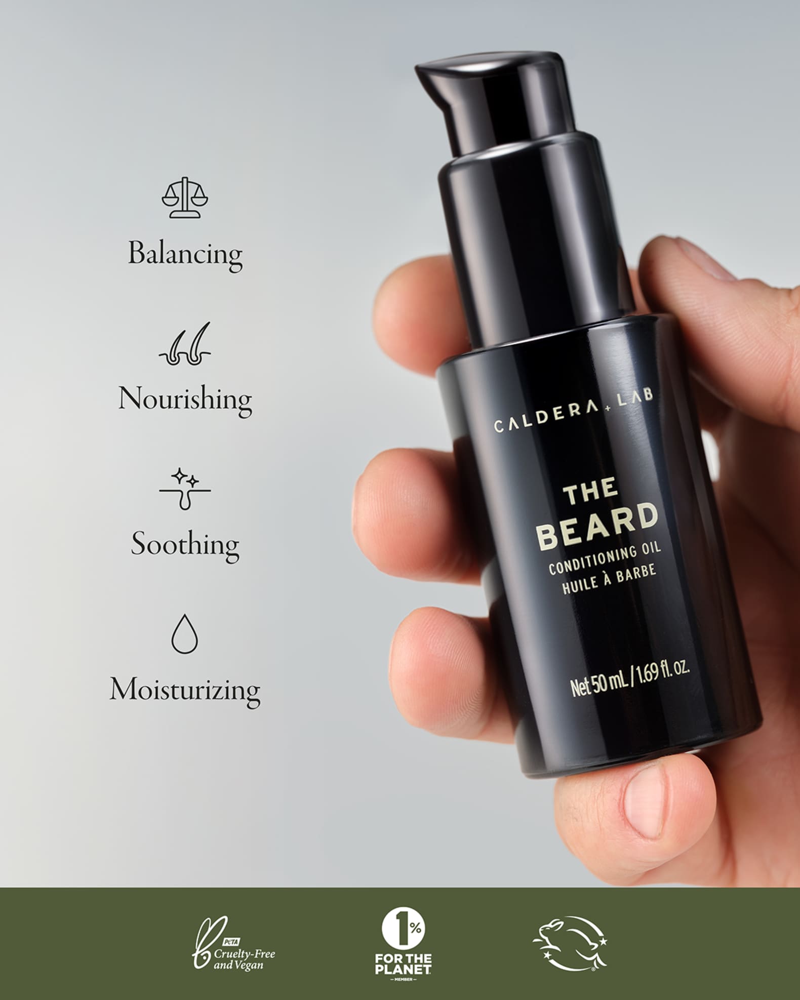 Caldera + Lab The Beard Conditioning Oil, 1.69 oz. | Neiman Marcus