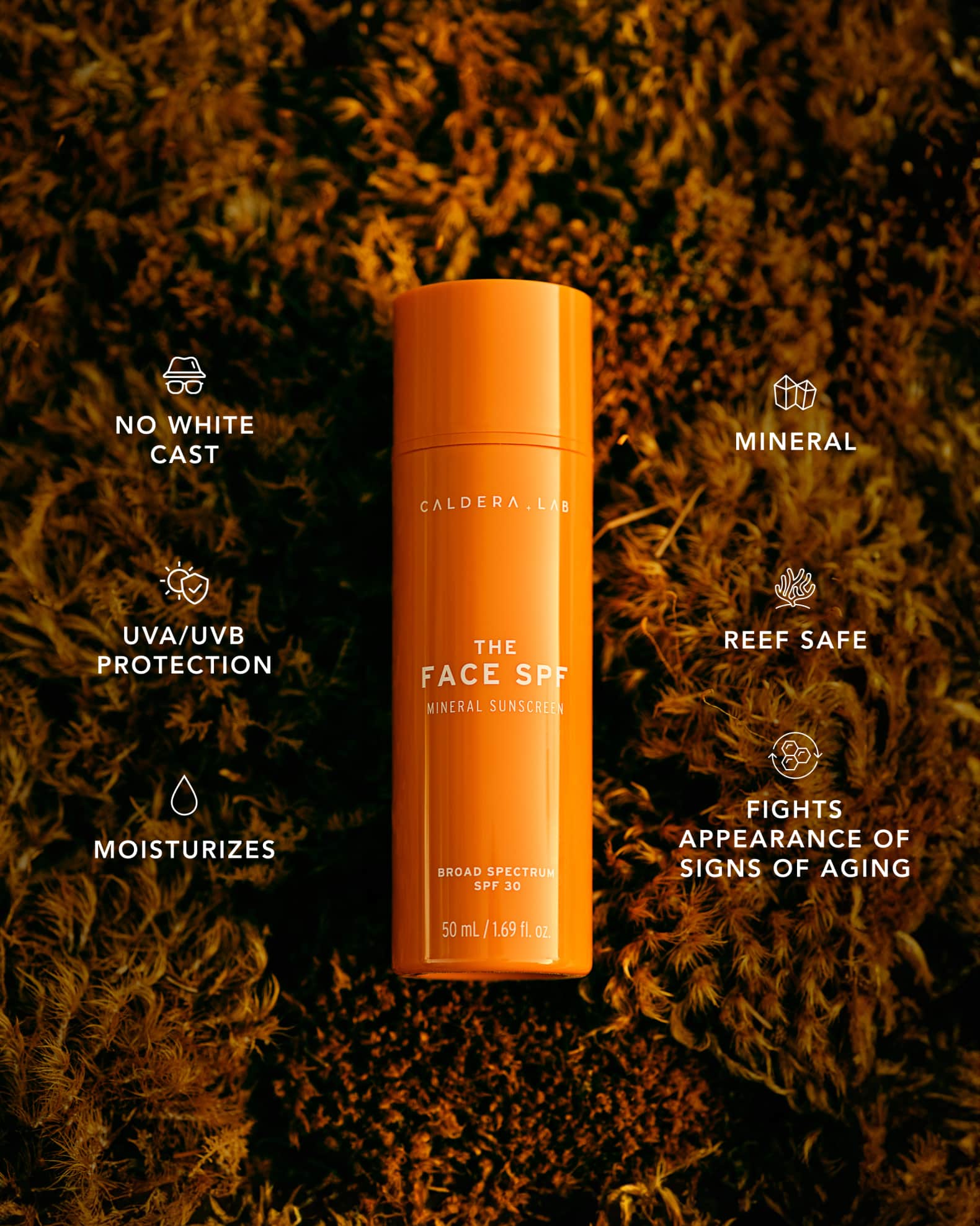 Caldera + Lab The Face SPF Mineral Sunscreen, 1.69 oz. | Neiman Marcus