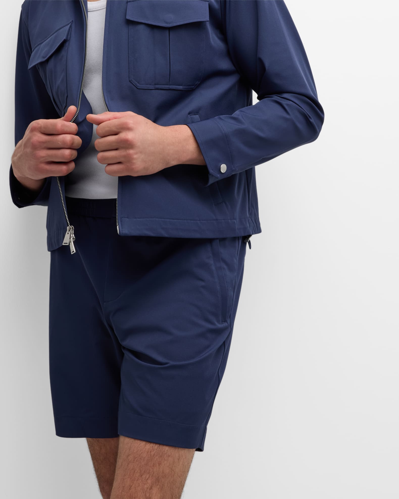 SIMKHAI Men's Robbie Pull-On Shorts | Neiman Marcus