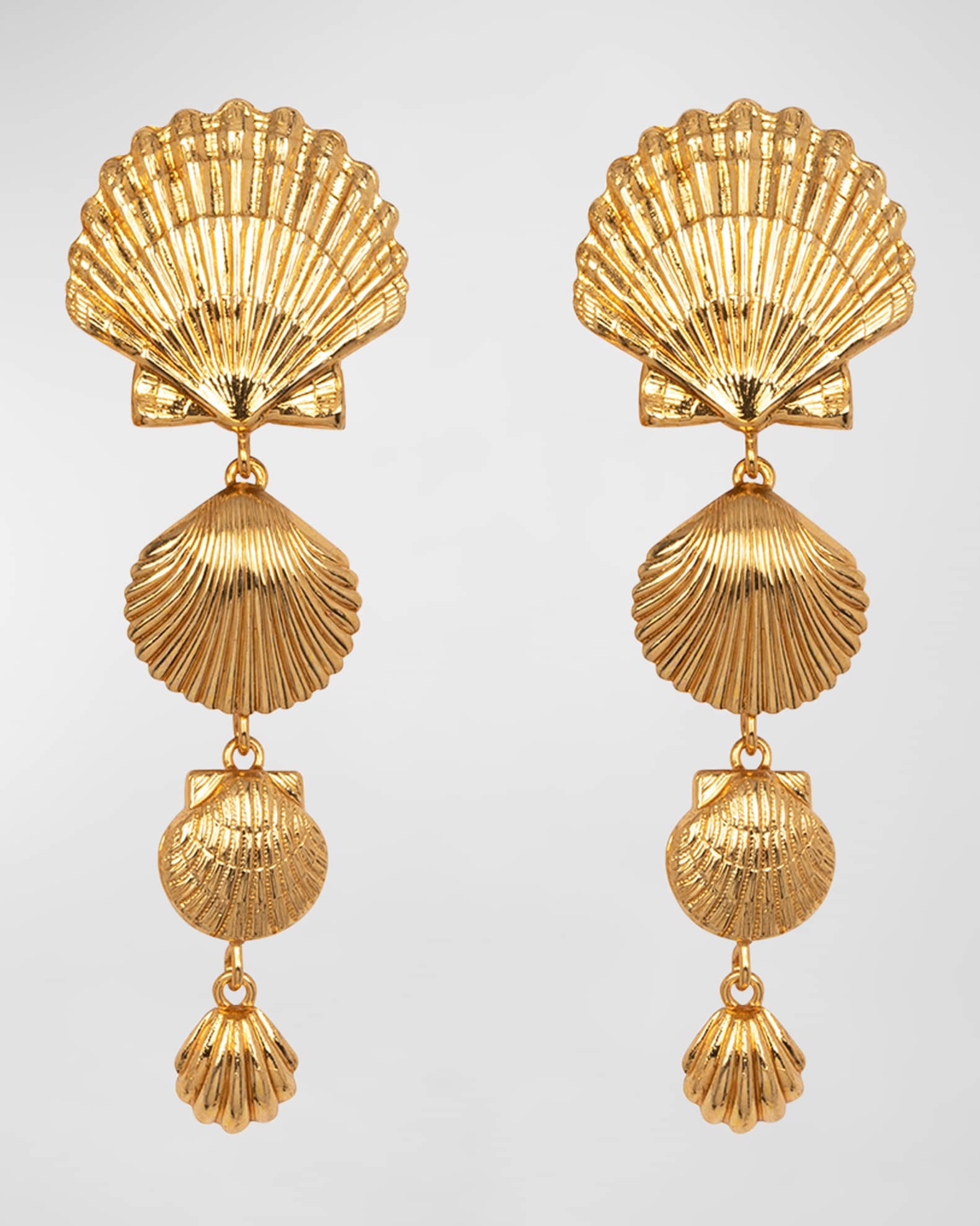 Jennifer Behr Talay Shell Drop Earrings | Neiman Marcus