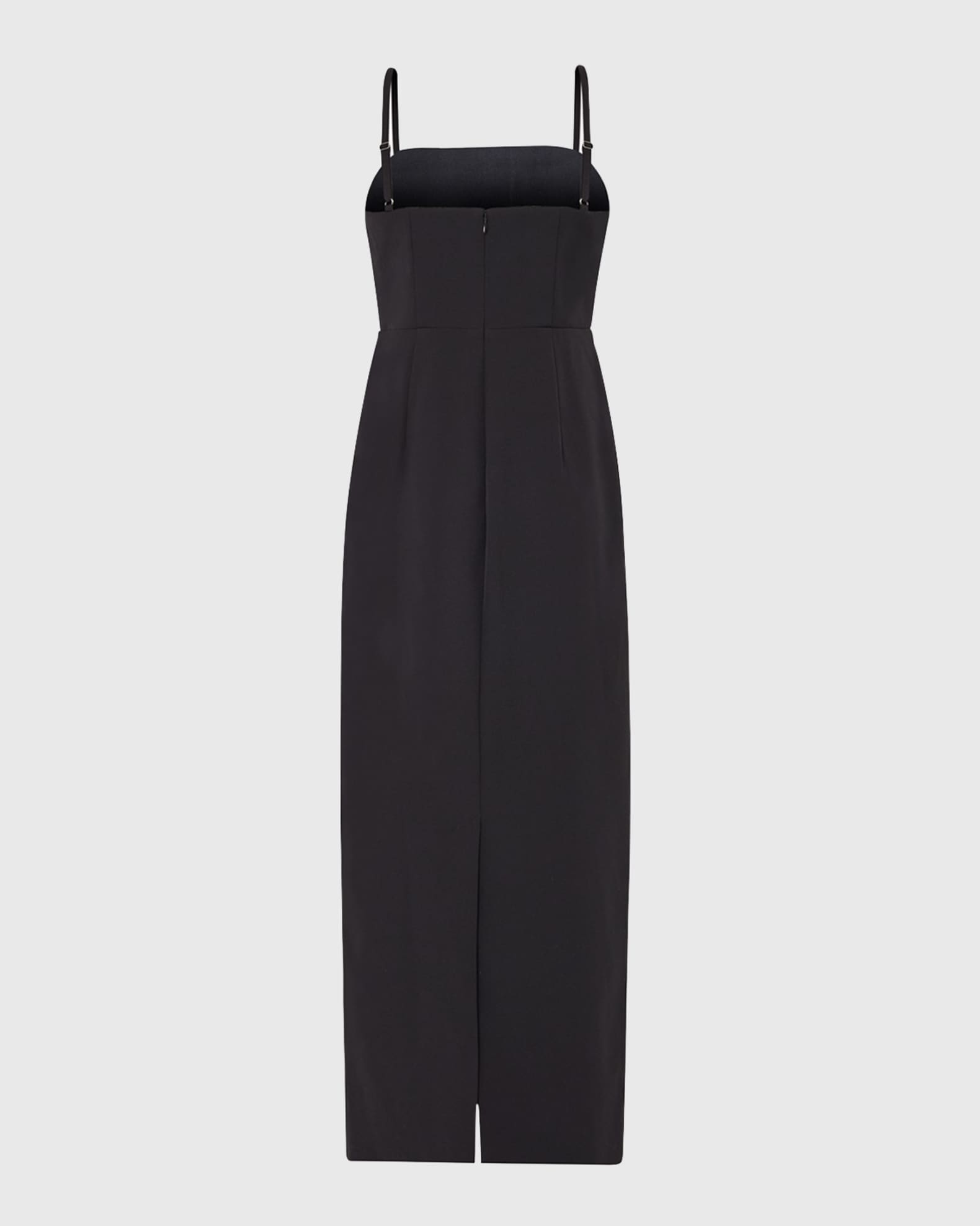 Milly Allison Sleeveless Rosette Column Midi Dress | Neiman Marcus