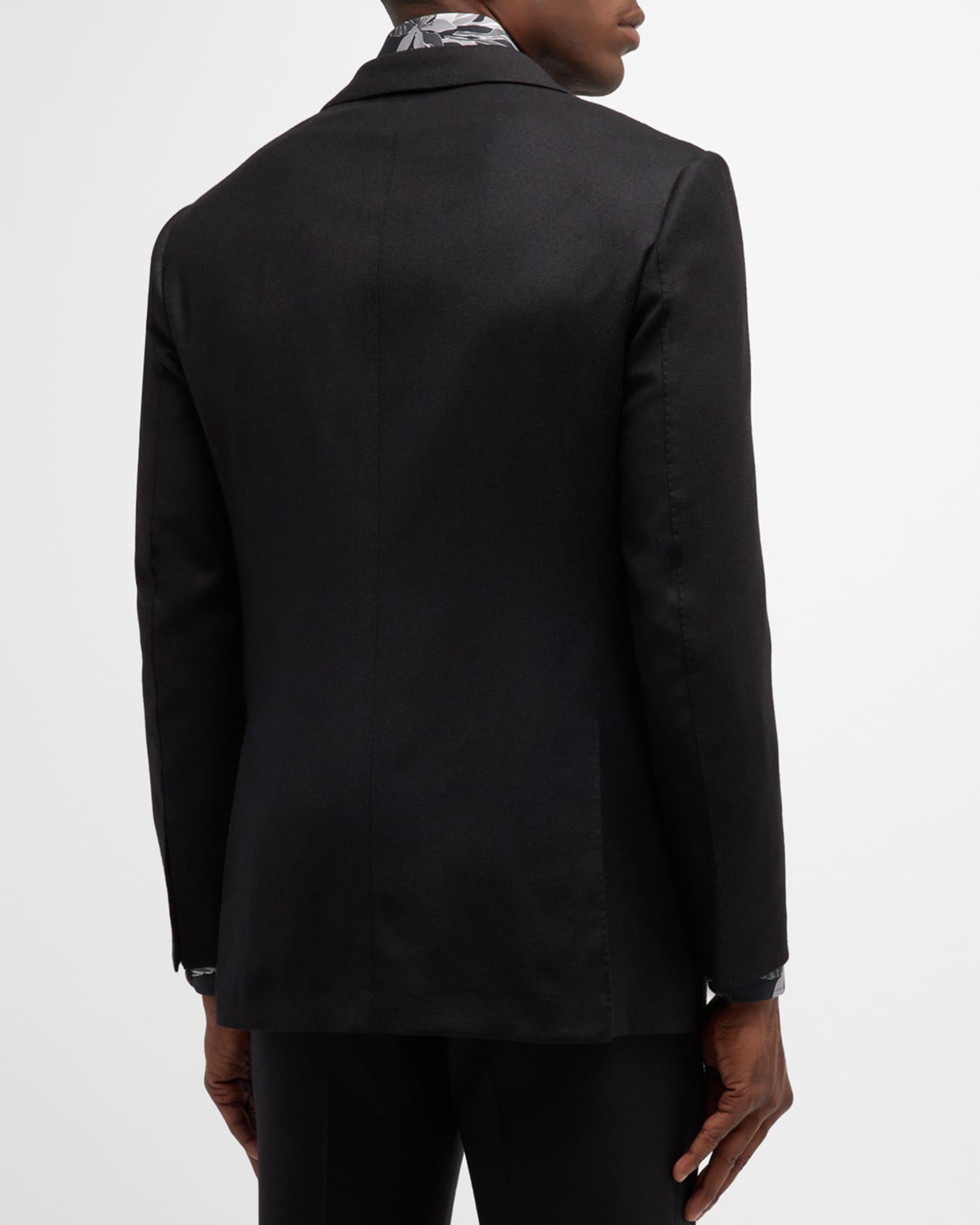 Kiton Men's Wool-Cashmere Solid Suit | Neiman Marcus