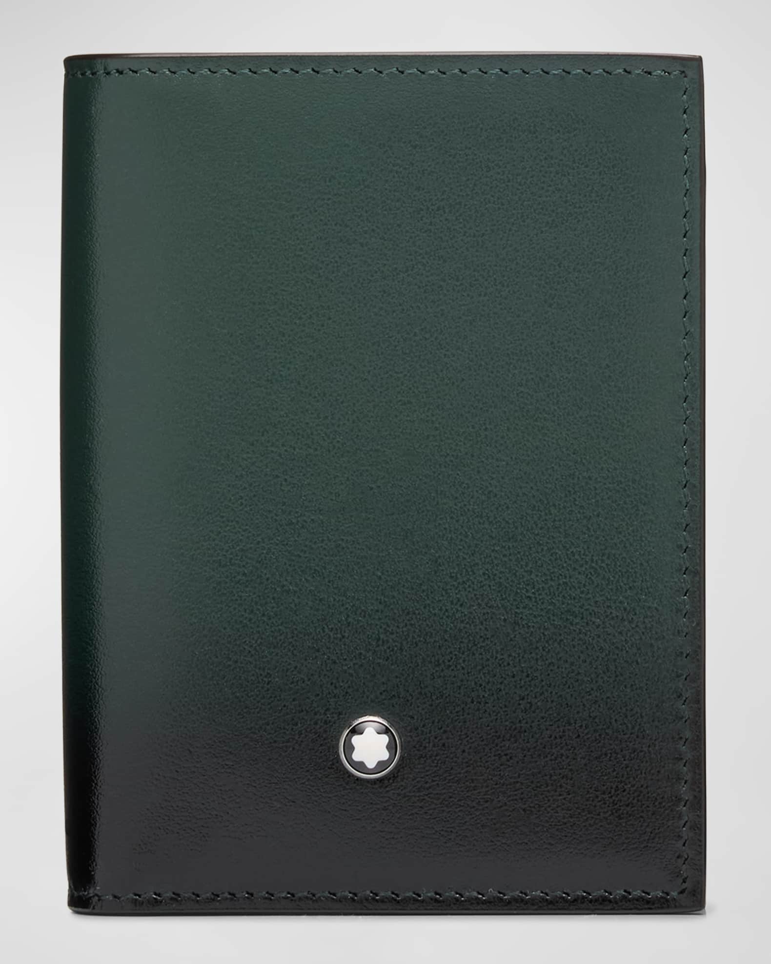 Montblanc Men's Meisterstuck Leather Card Holder | Neiman Marcus