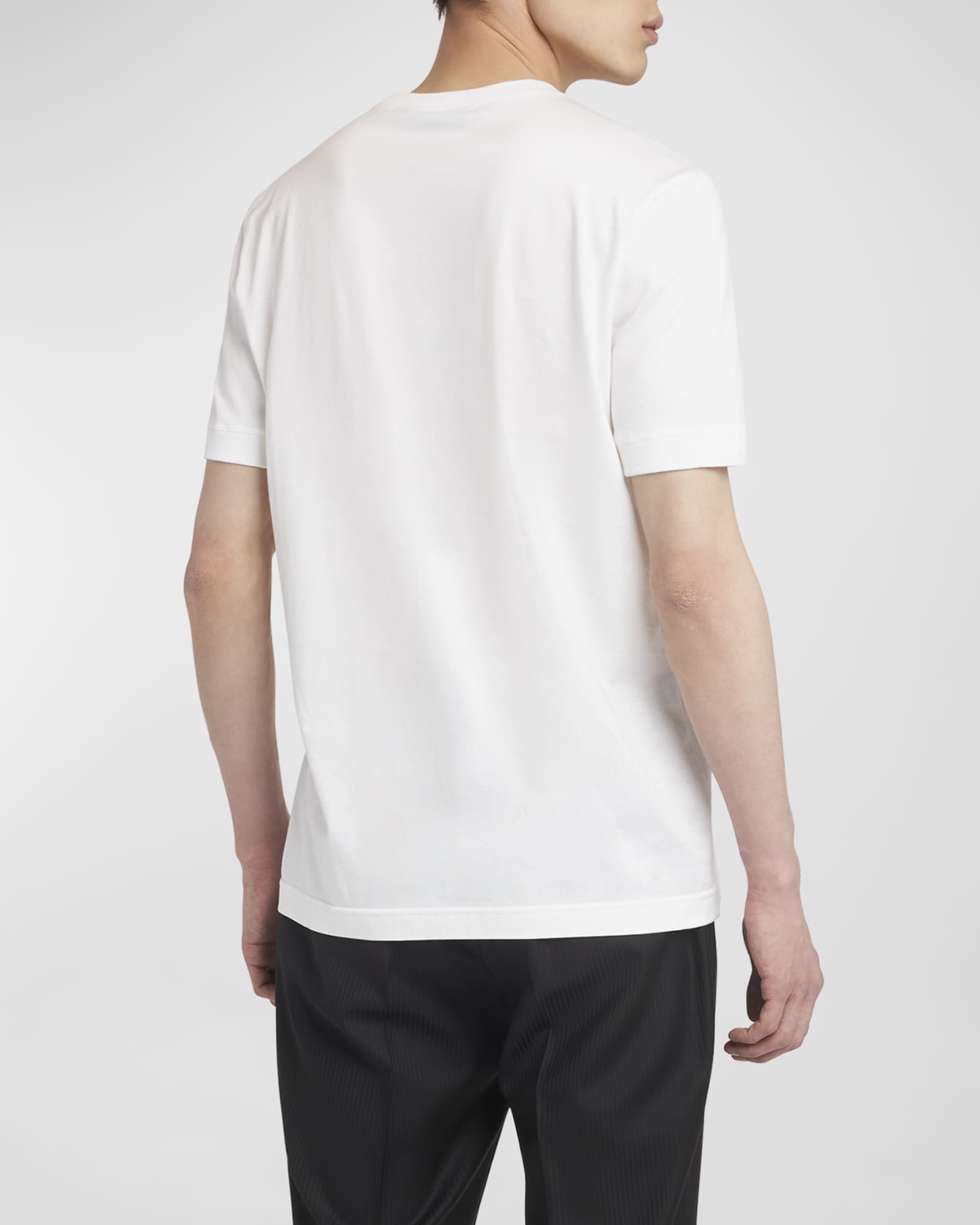 KNT Men's Cotton Crewneck T-Shirt | Neiman Marcus