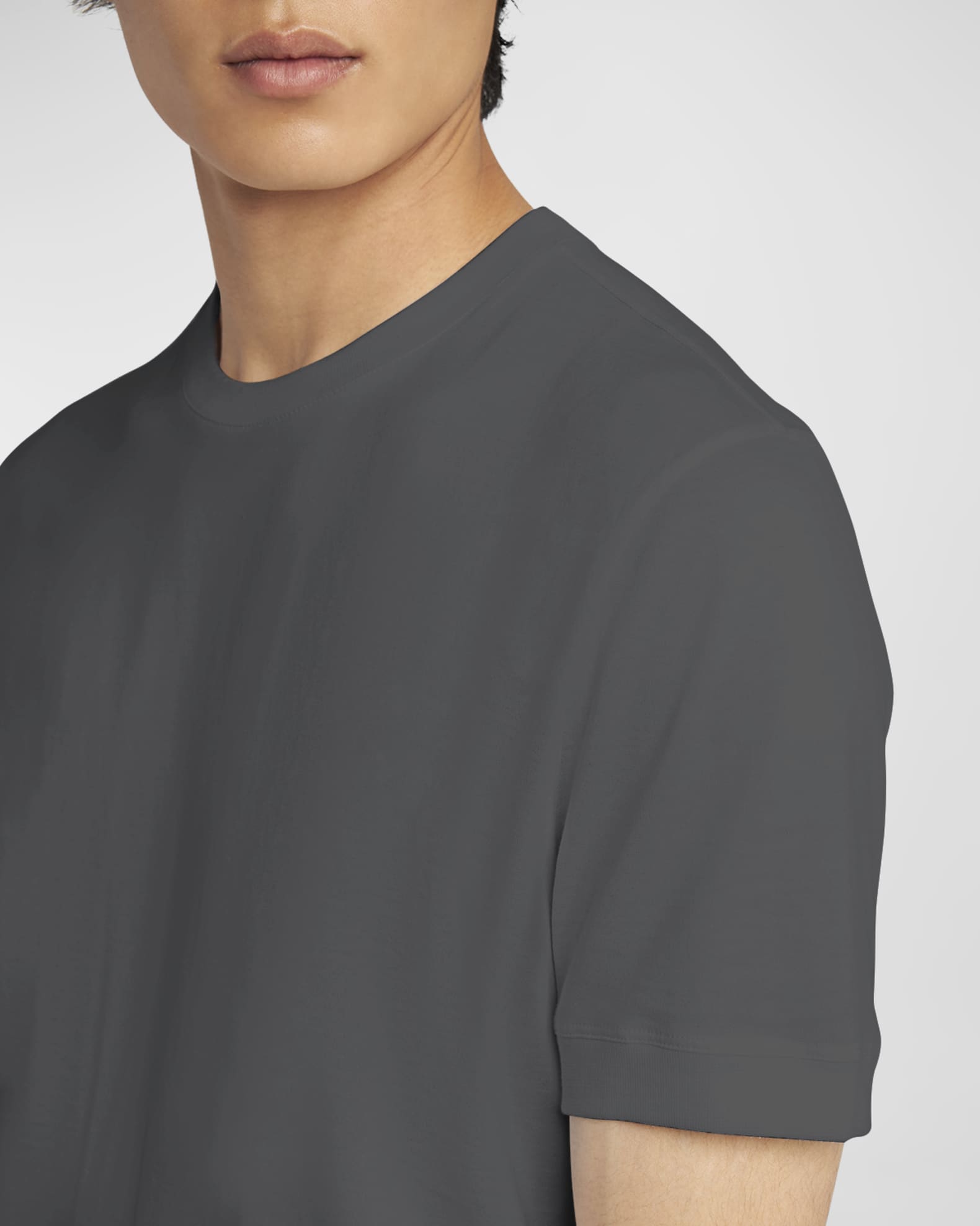 KNT Men's Cotton Crewneck T-Shirt | Neiman Marcus