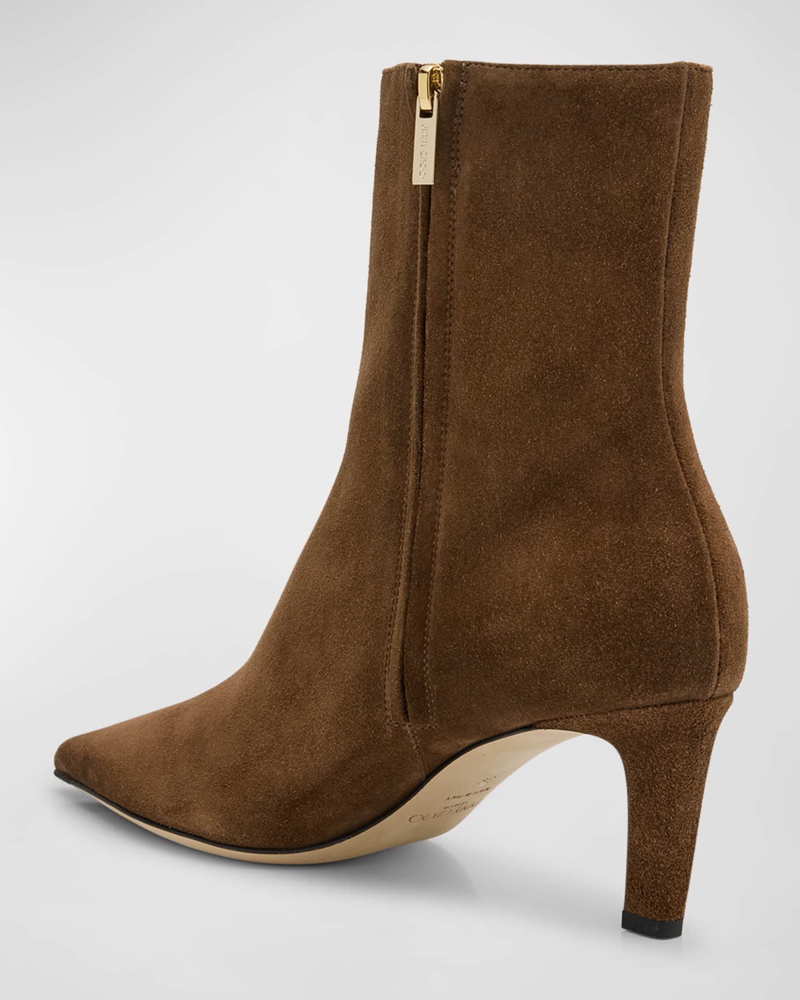 Jimmy Choo Alizze Suede Ankle Booties | Neiman Marcus