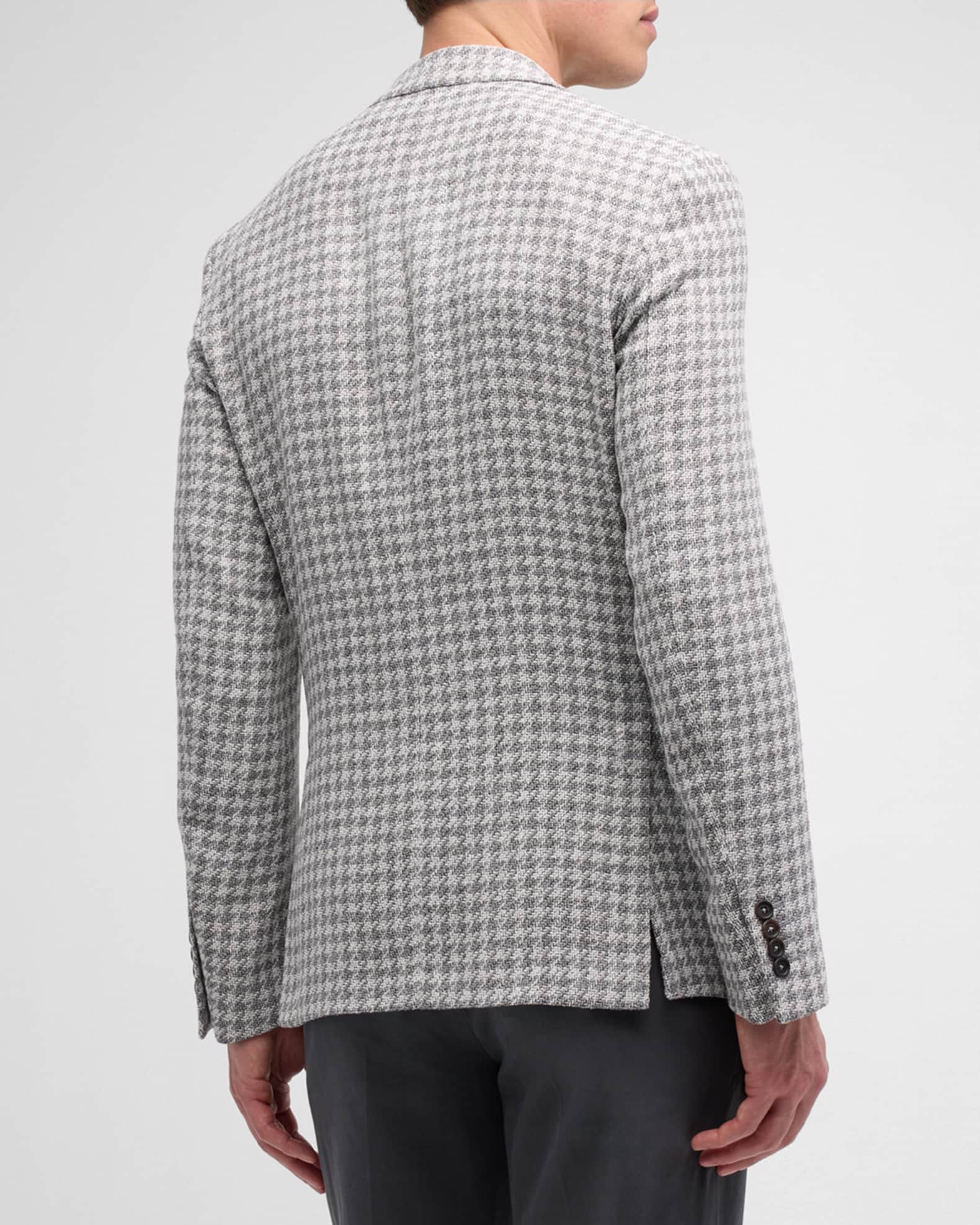 Pal Zileri Men's Houndstooth Two-Button Sport Coat | Neiman Marcus
