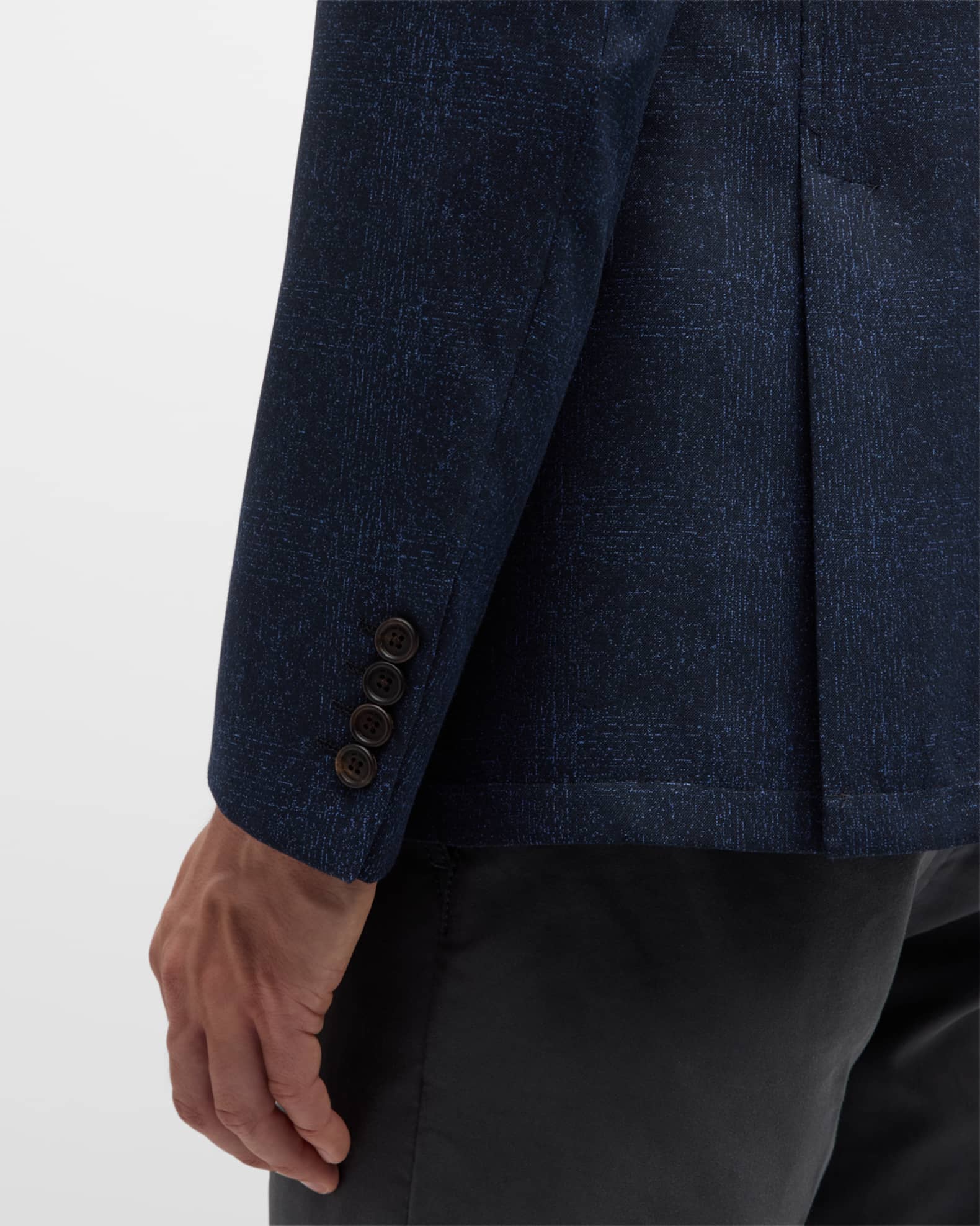 Pal Zileri Men's Check-Print Sport Jacket | Neiman Marcus