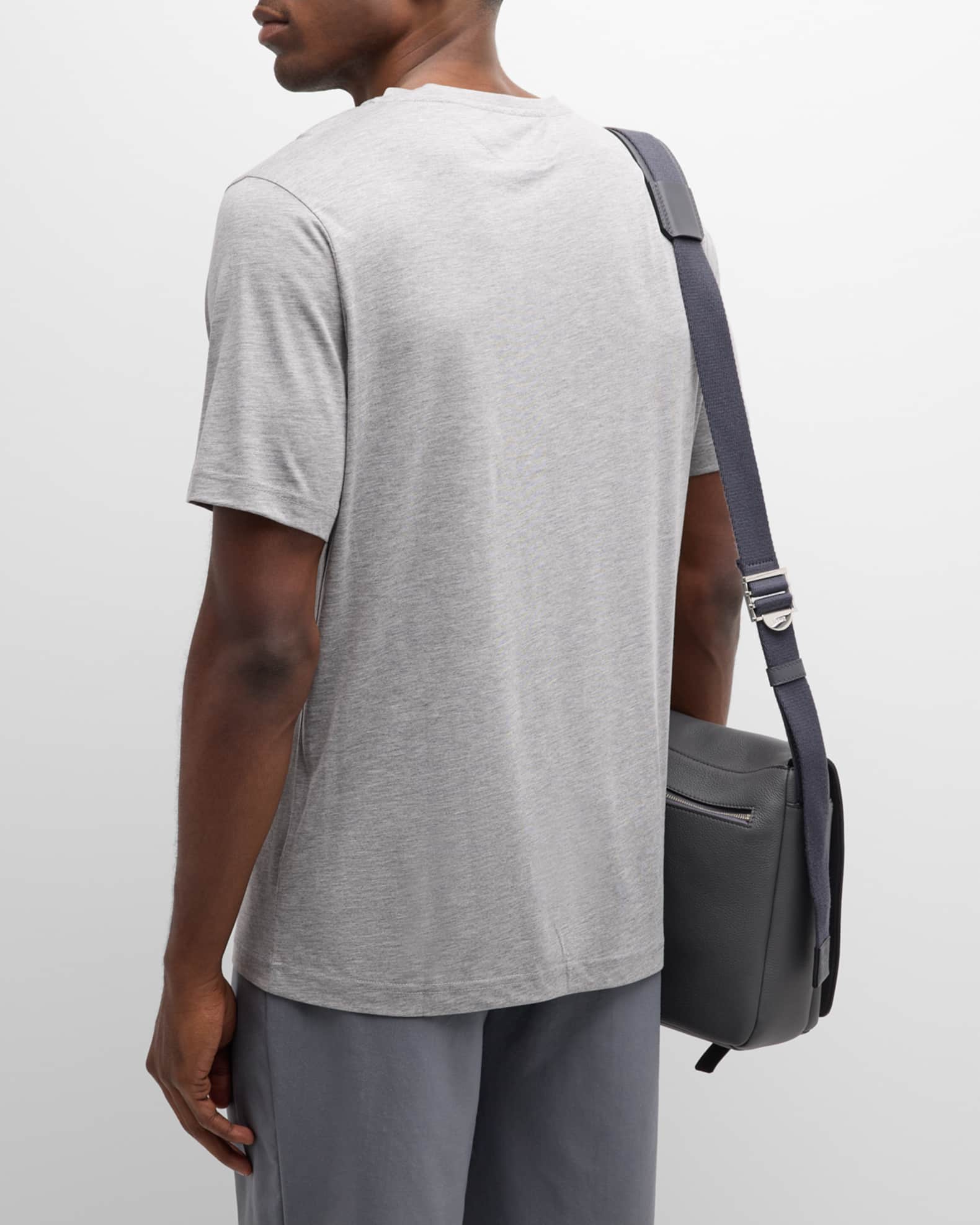 Pal Zileri Men's Modern Fit Crewneck T-Shirt | Neiman Marcus