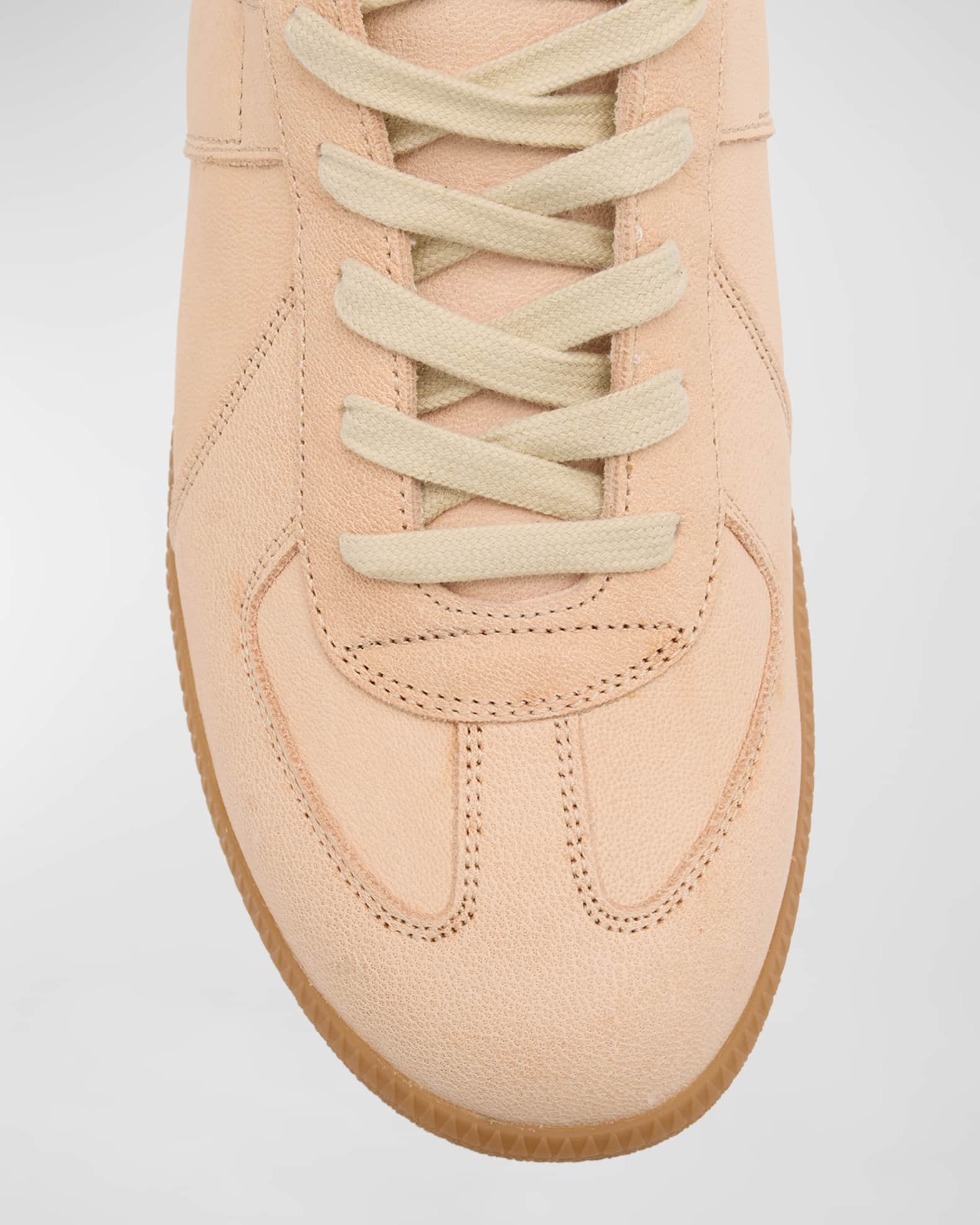 Maison Margiela Men's Replica Leather Low-Top Sneakers Maison Margiela Men's Replica Leather Low-Top Sneakers