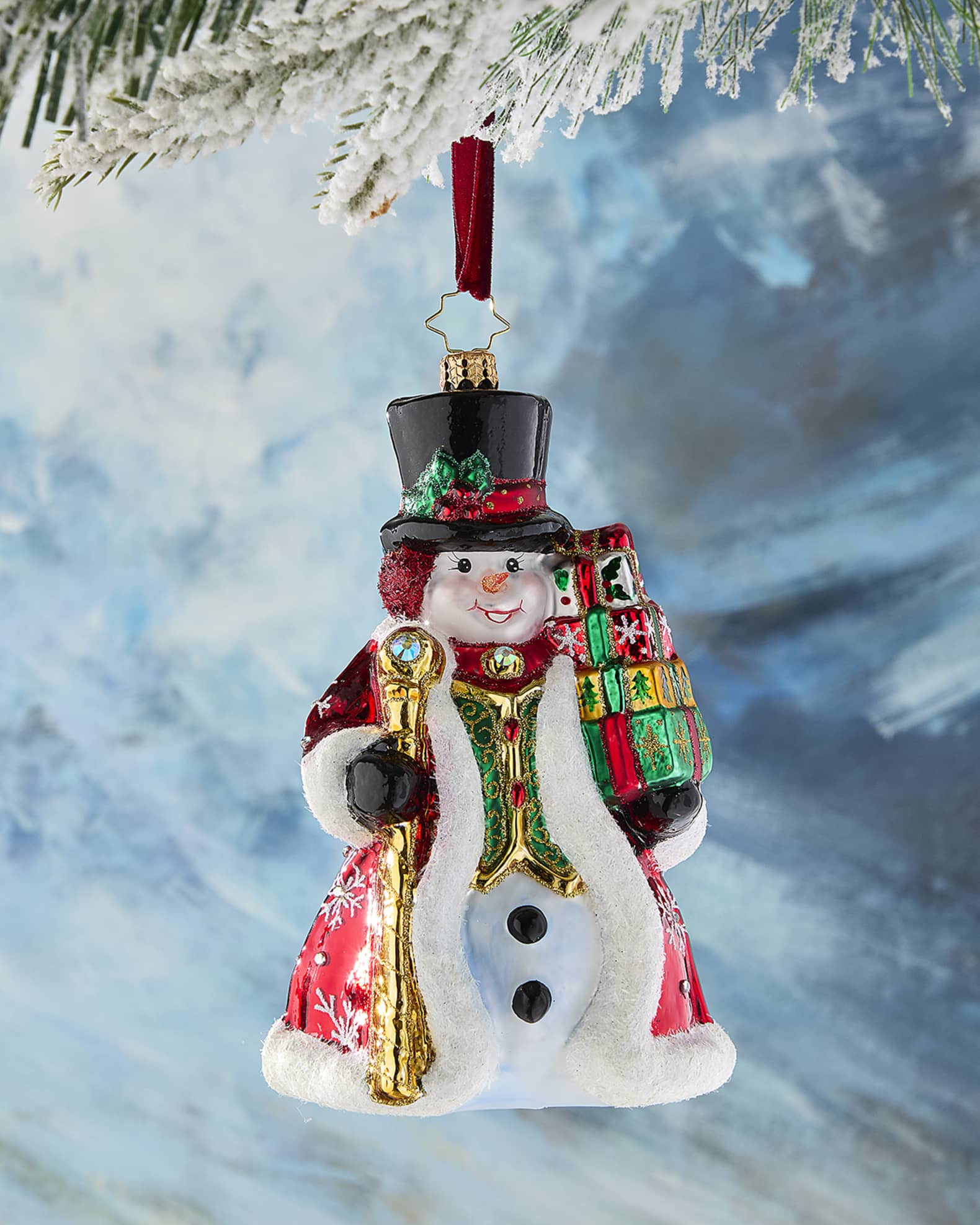Christopher Radko Snowman Ornaments