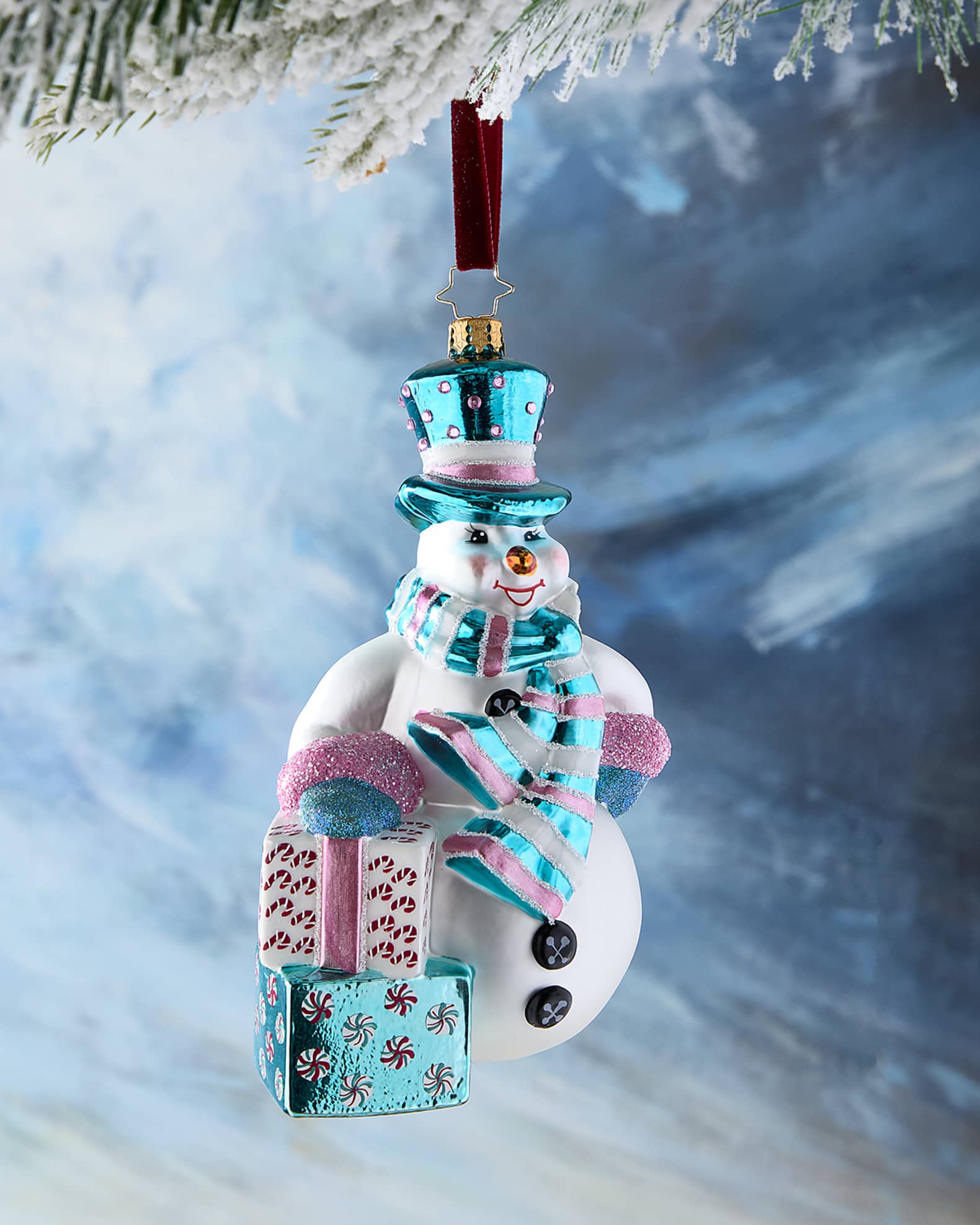 Christopher Radko Top Hat Treasures Christmas Ornament | Neiman Marcus