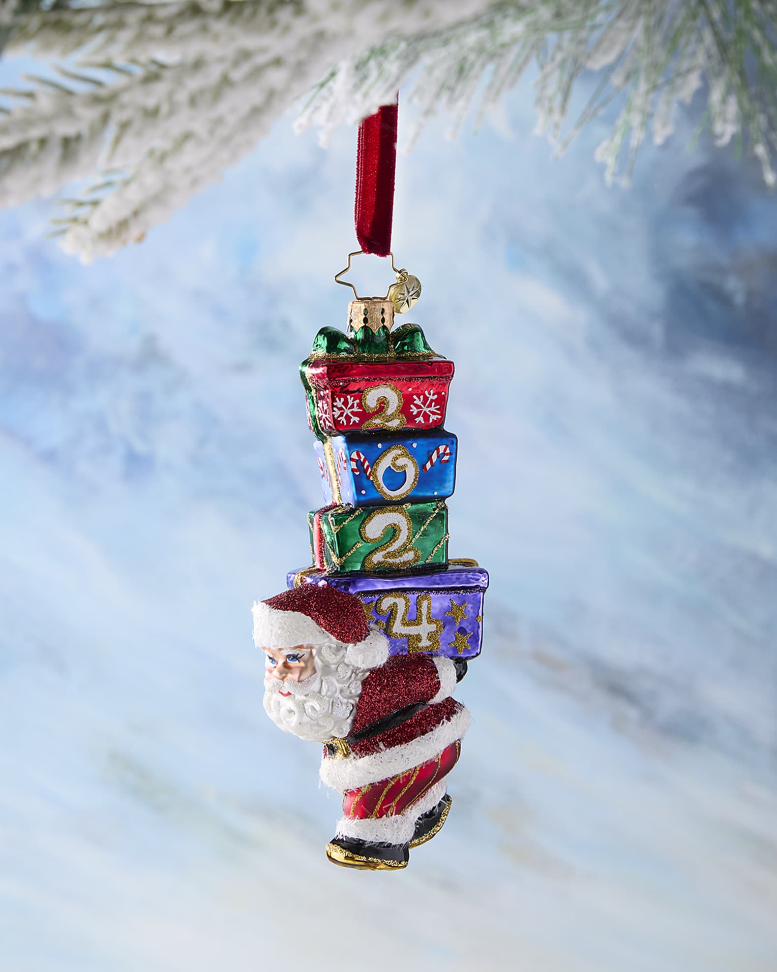 Christopher Radko Gifts Galore for 2024 Christmas Ornament | Neiman Marcus