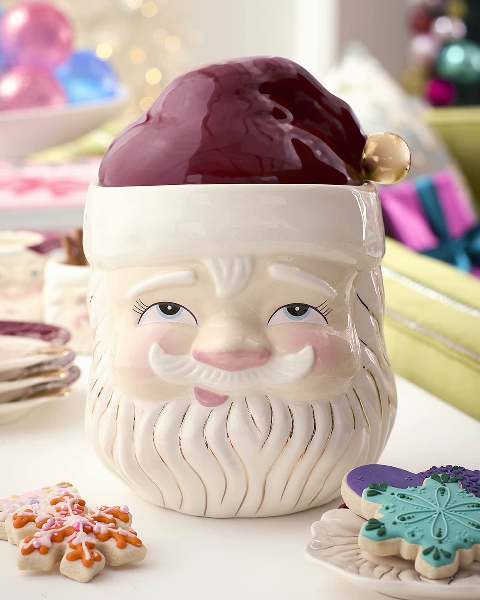 Papa Noel Cookie Jar