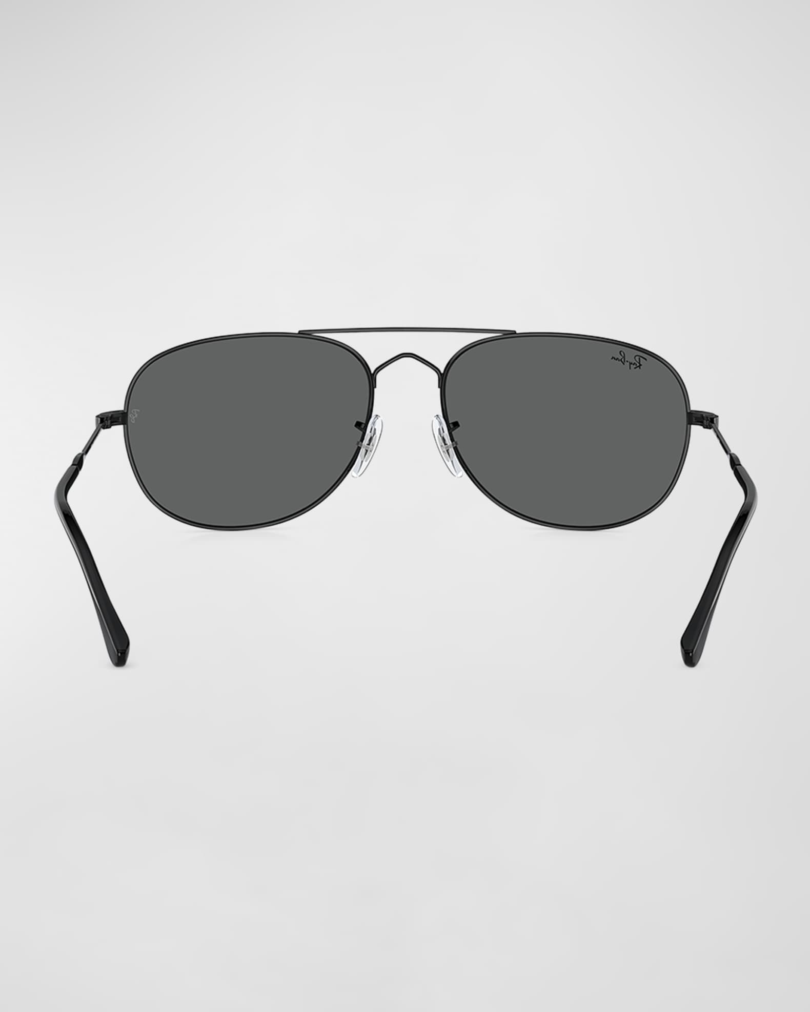 Ray-Ban Men's rb3735 Double-Bridge Metal Aviator Sunglasses, 60mm ...