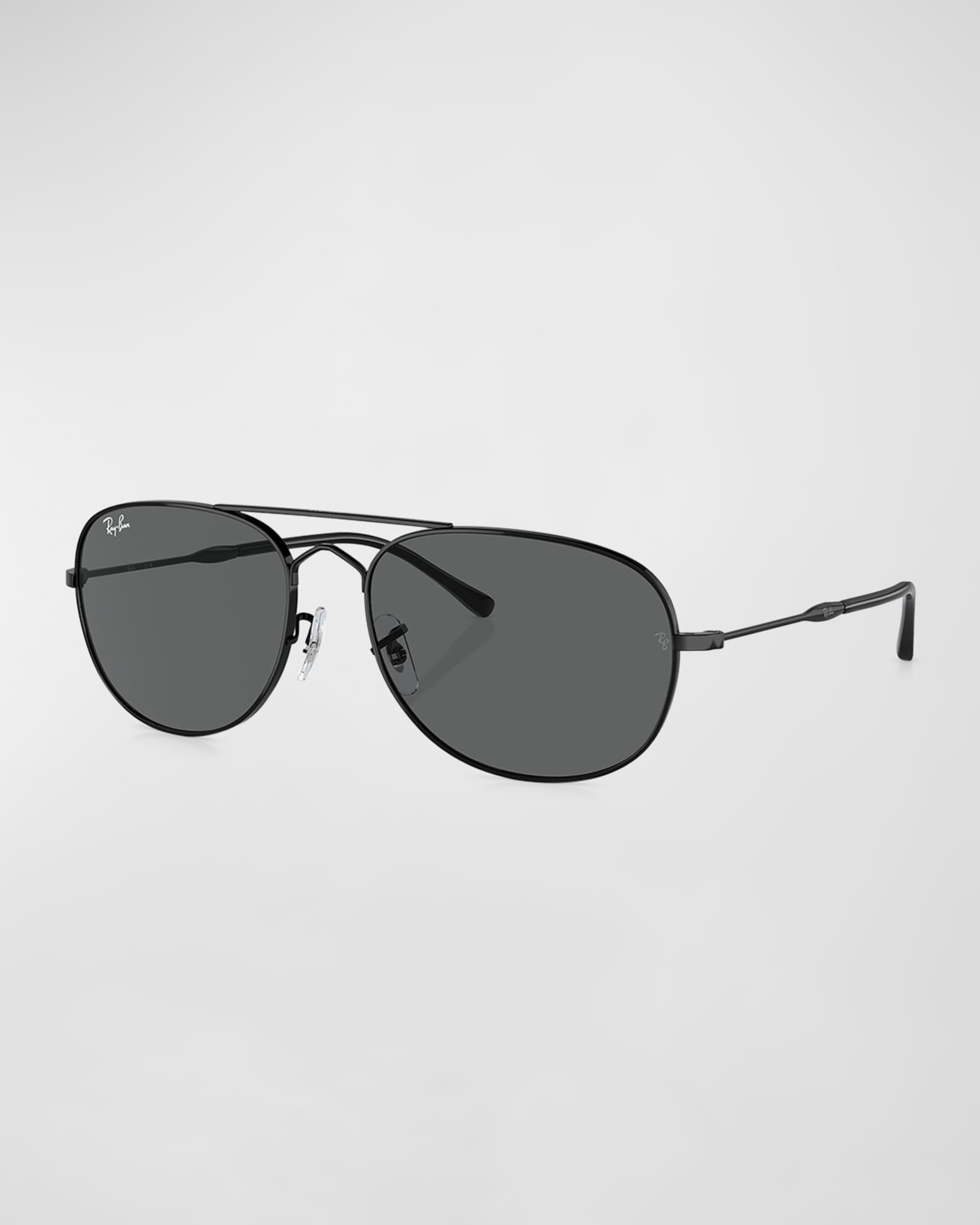 Ray-Ban Men's rb3735 Double-Bridge Metal Aviator Sunglasses, 60mm ...