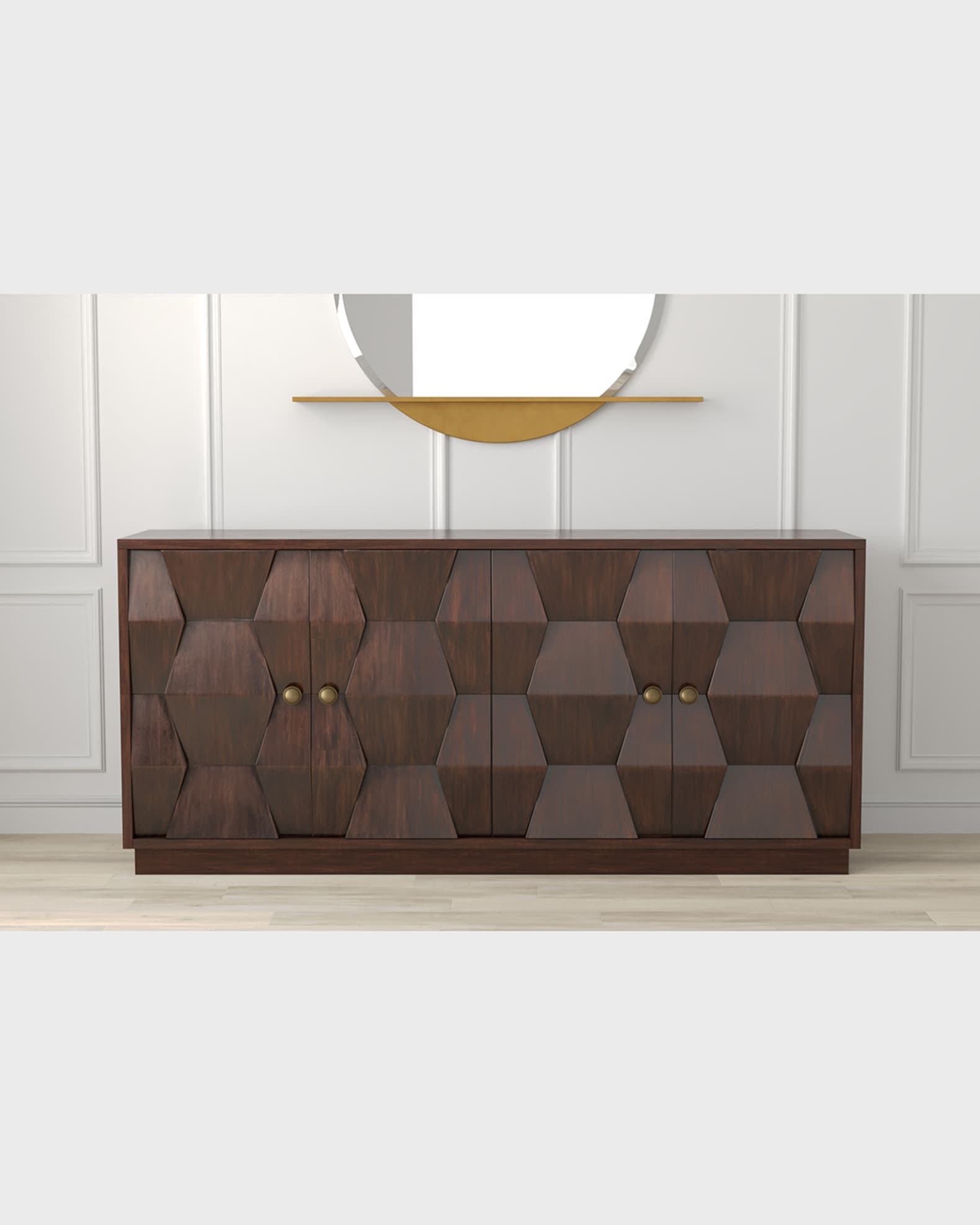Sarreid Preston 4-Door Sideboard | Neiman Marcus