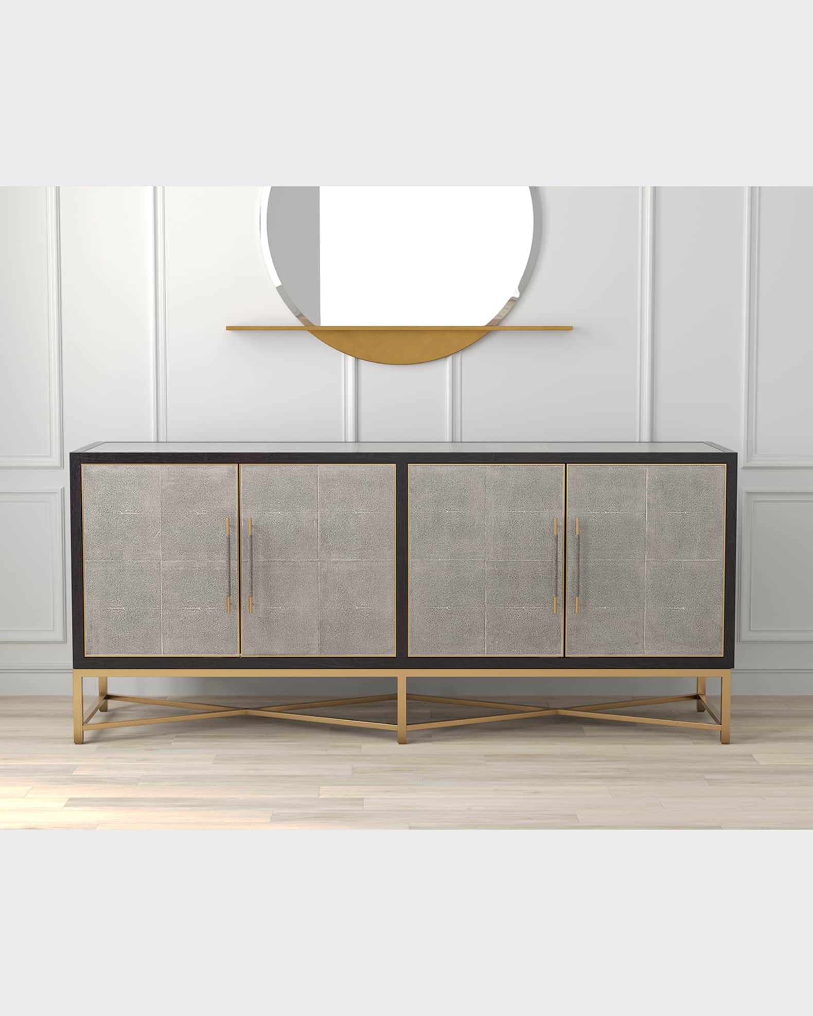 Sarreid Exavier 4-Door Sideboard | Neiman Marcus