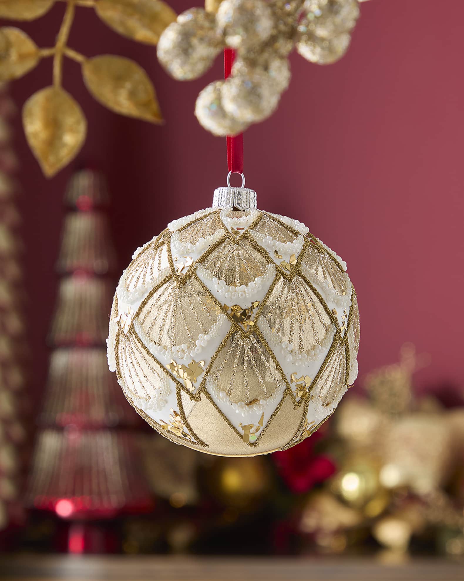 Neiman Marcus Christmas Art Deco Ornament | Neiman Marcus