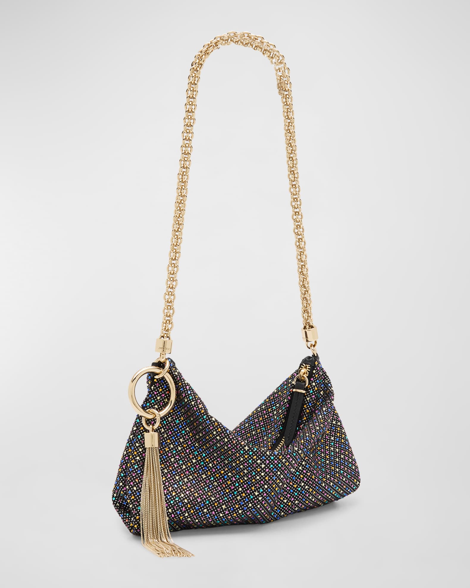 Jimmy Choo Callie Mini Embellished Shoulder Bag | Neiman Marcus