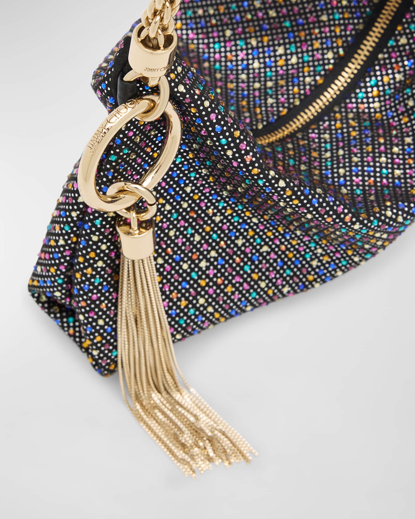 Jimmy Choo Callie Mini Embellished Shoulder Bag | Neiman Marcus