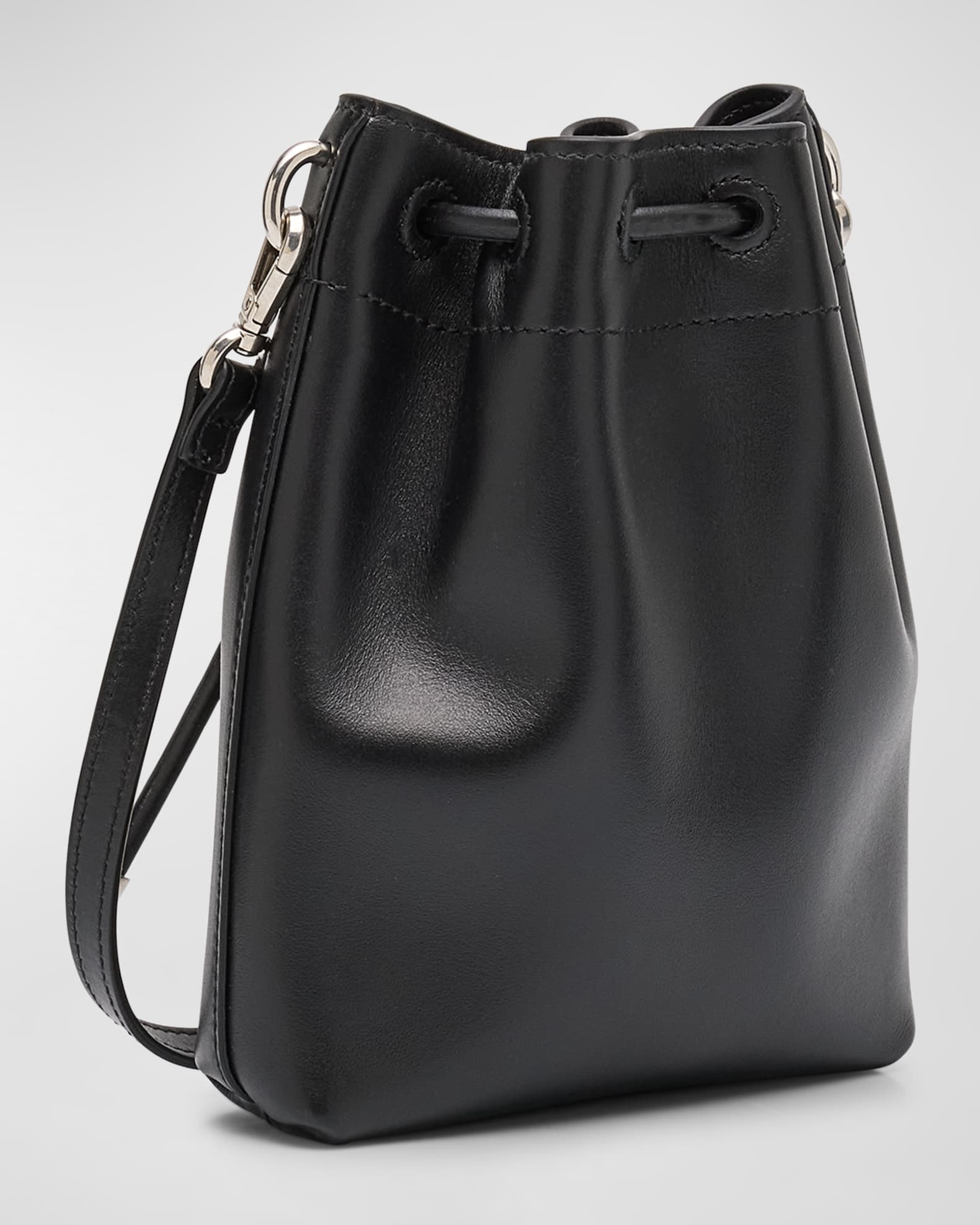 Jimmy Choo Bon Bon Mini Leather Bucket Bag | Neiman Marcus