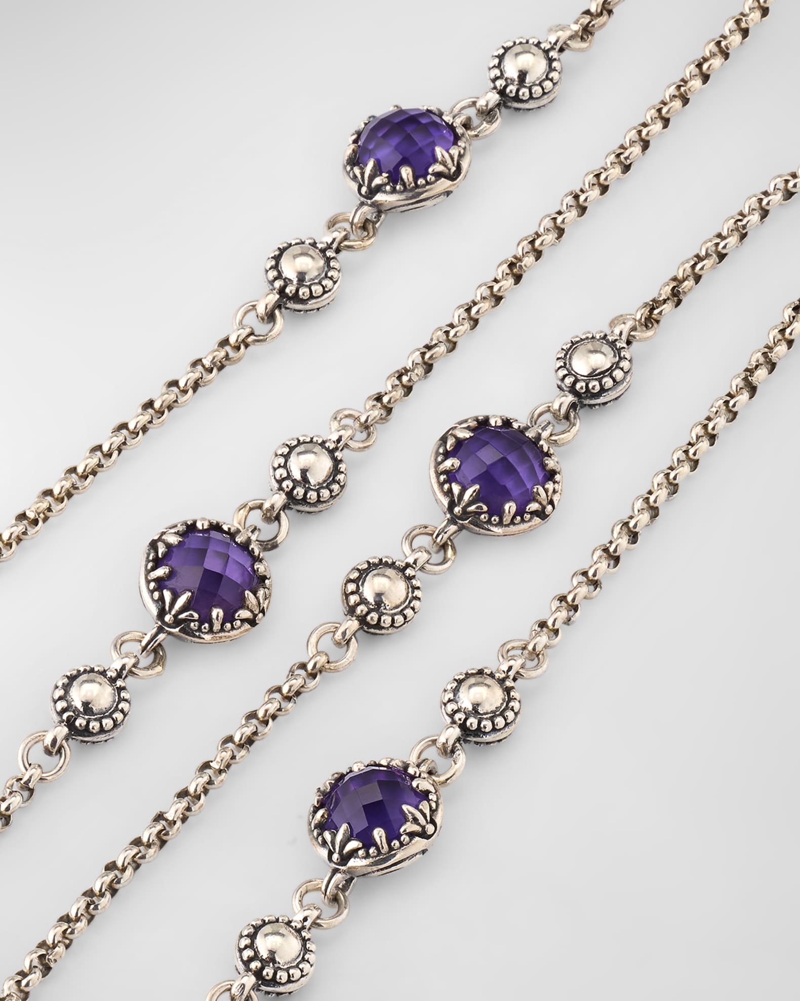 Konstantino Gen K 2 Sterling Silver and Rock Crystal Necklace | Neiman ...