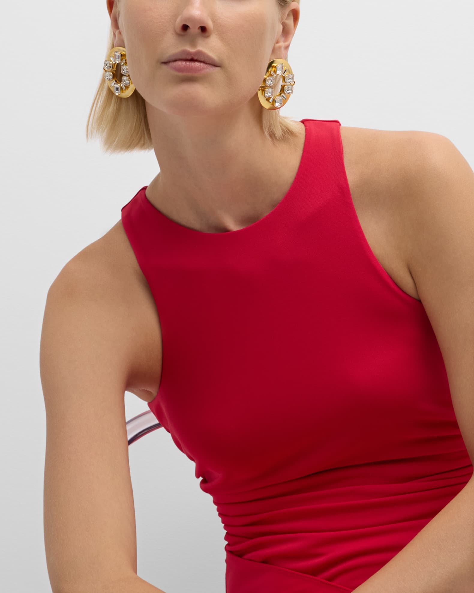 Elizabeth Cole Lorenette Crystal Earrings | Neiman Marcus