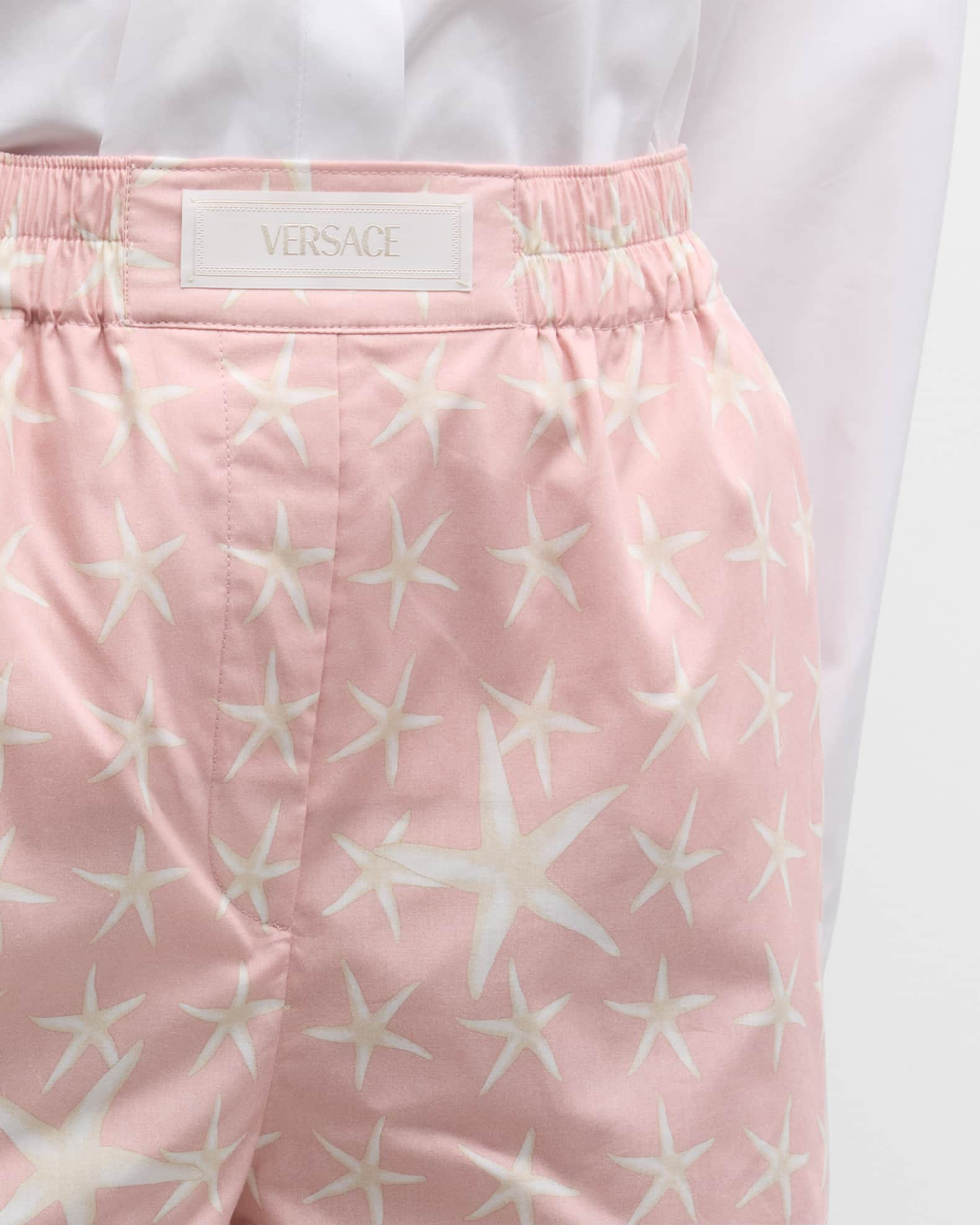 Versace Starfish Print Boxer Shorts | Neiman Marcus