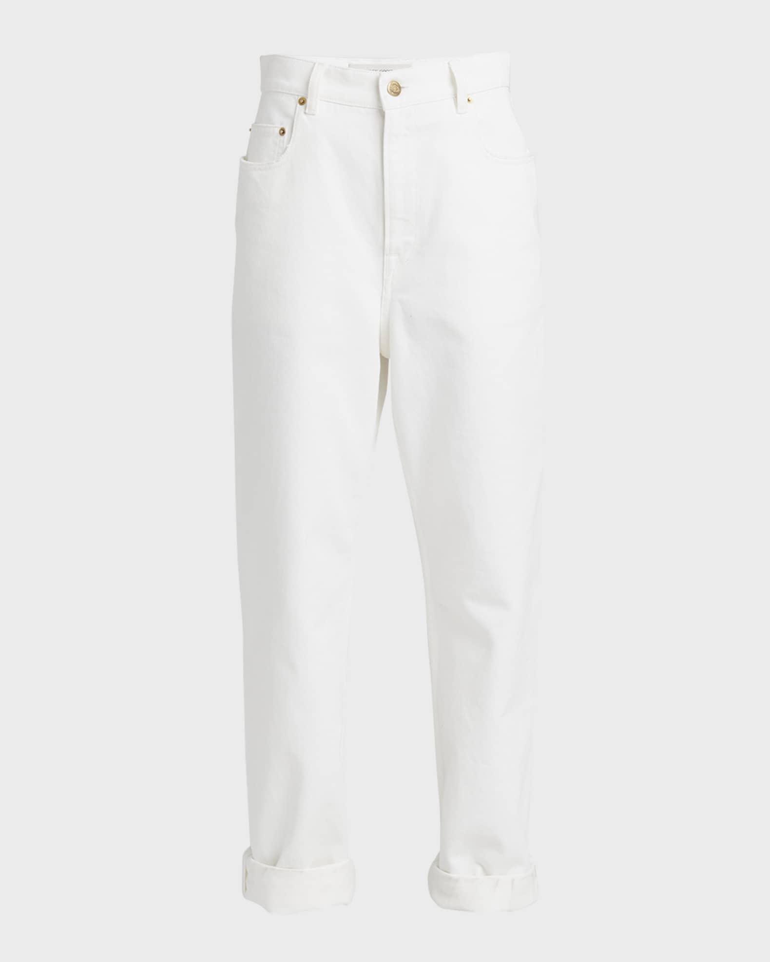 Golden Goose Golden Kim Cuffed Jeans | Neiman Marcus
