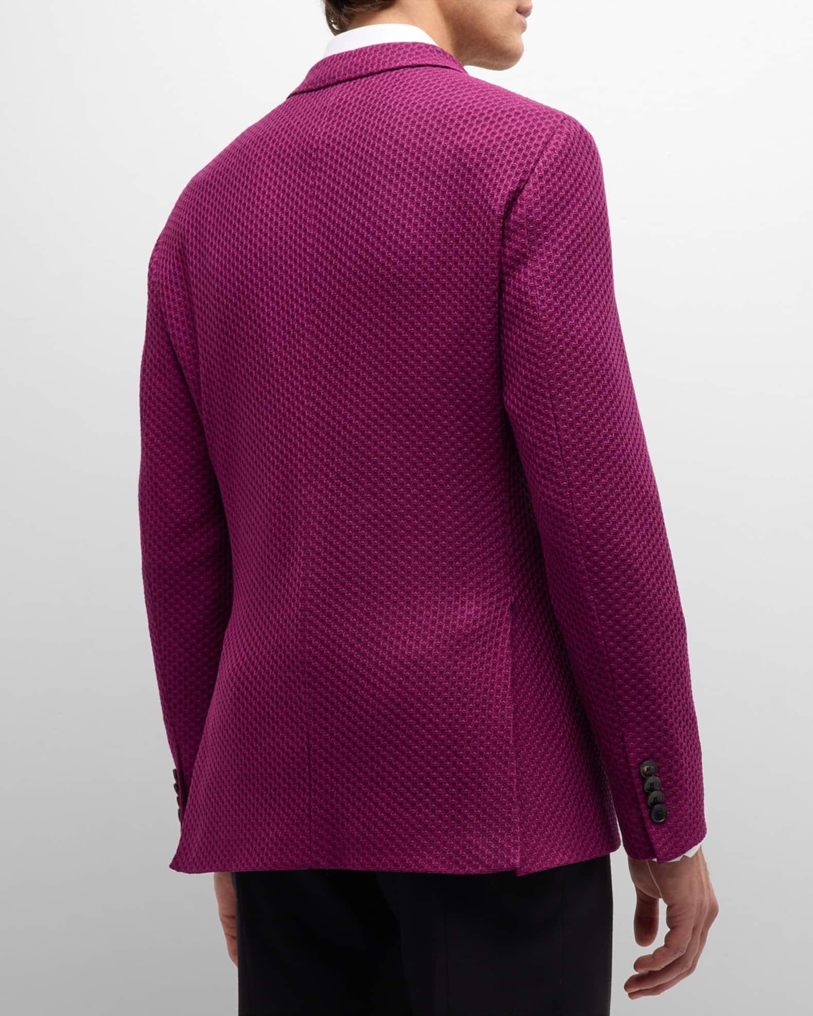 Etro Men's Basic Textured Blazer | Neiman Marcus