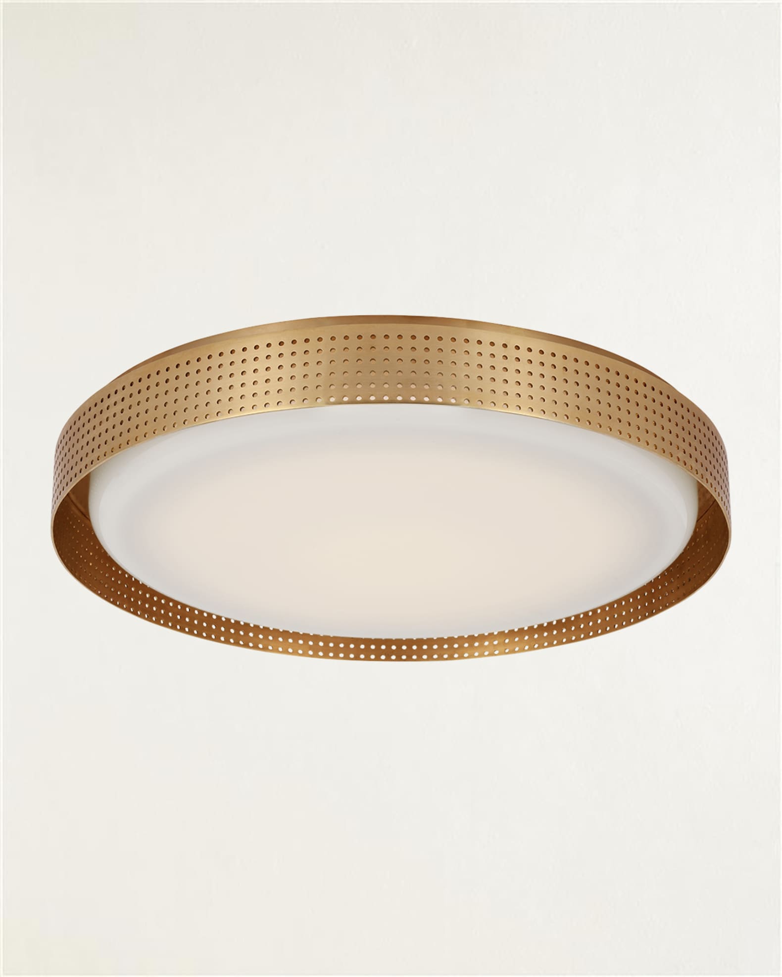 Visual Comfort Signature Precision Shallow Round Flush Mount By Kelly ...