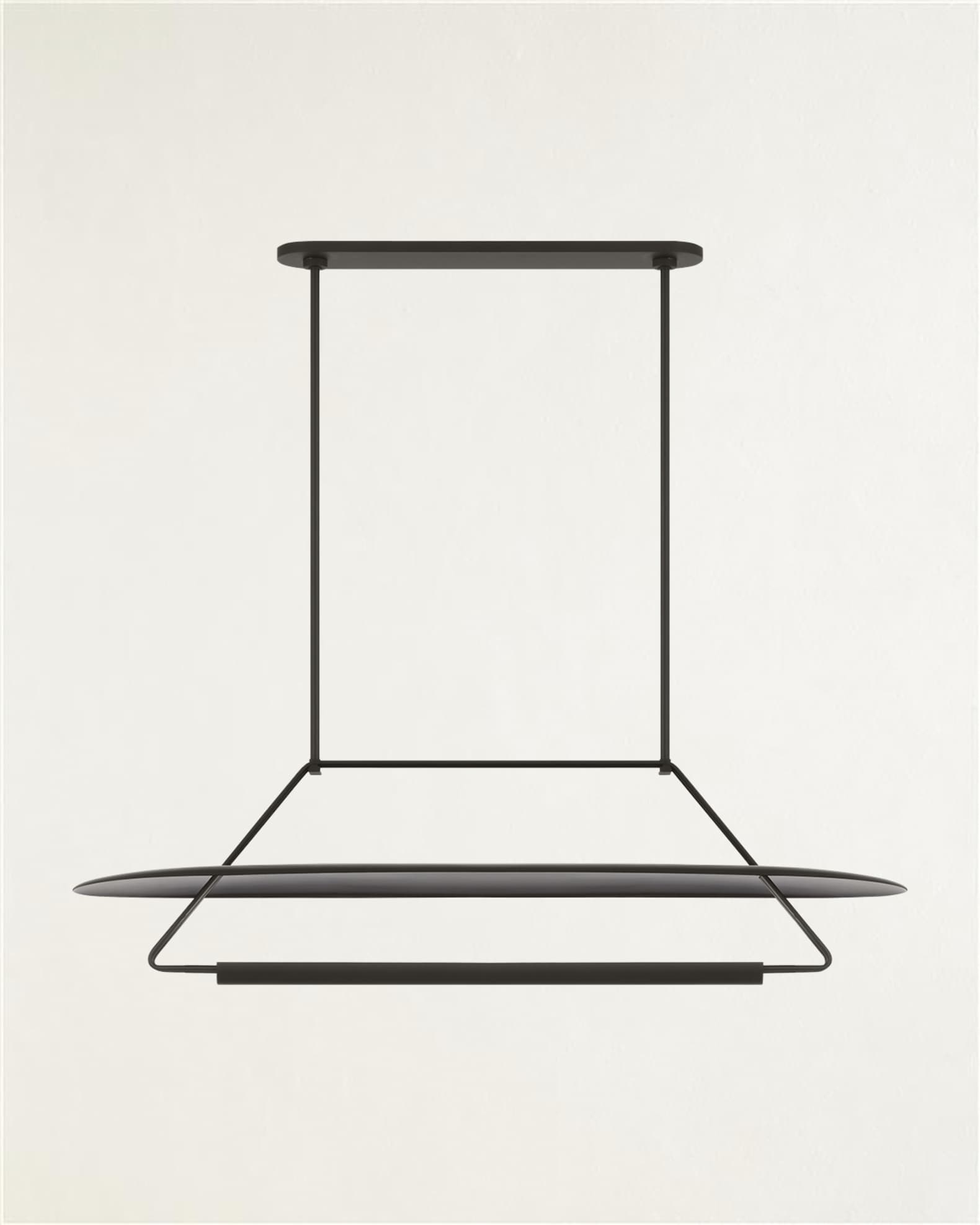 Visual Comfort Signature Teline 54" Oval Linear Chandelier by Kelly ...